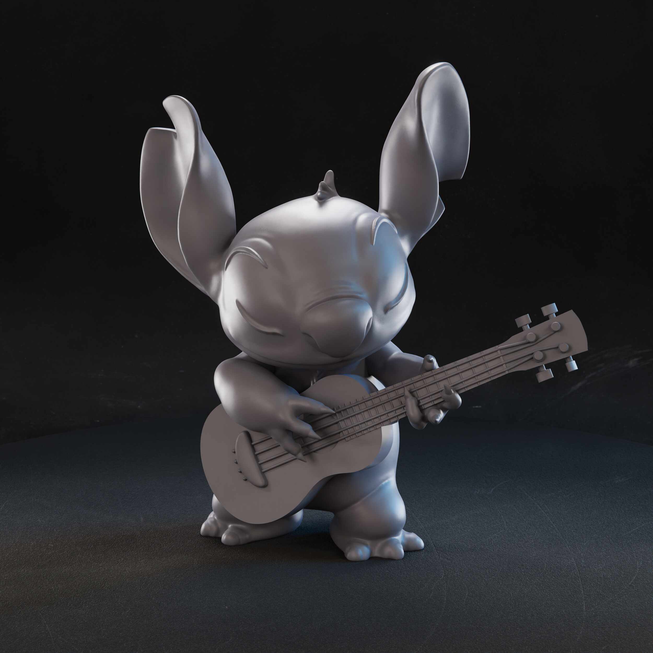 Stitch Figure Sculpt - ZBrushCentral