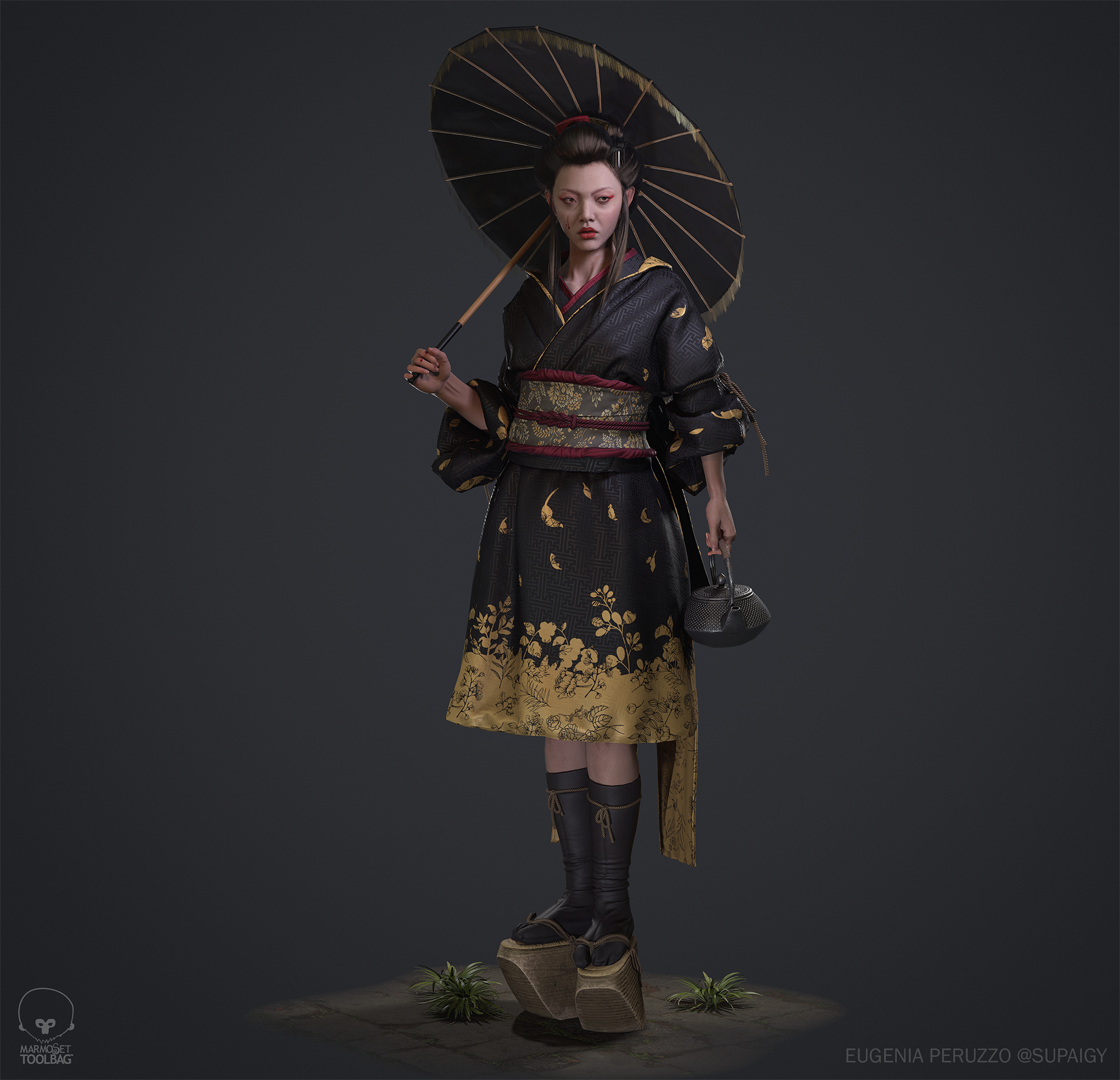 The Geisha - ZBrushCentral