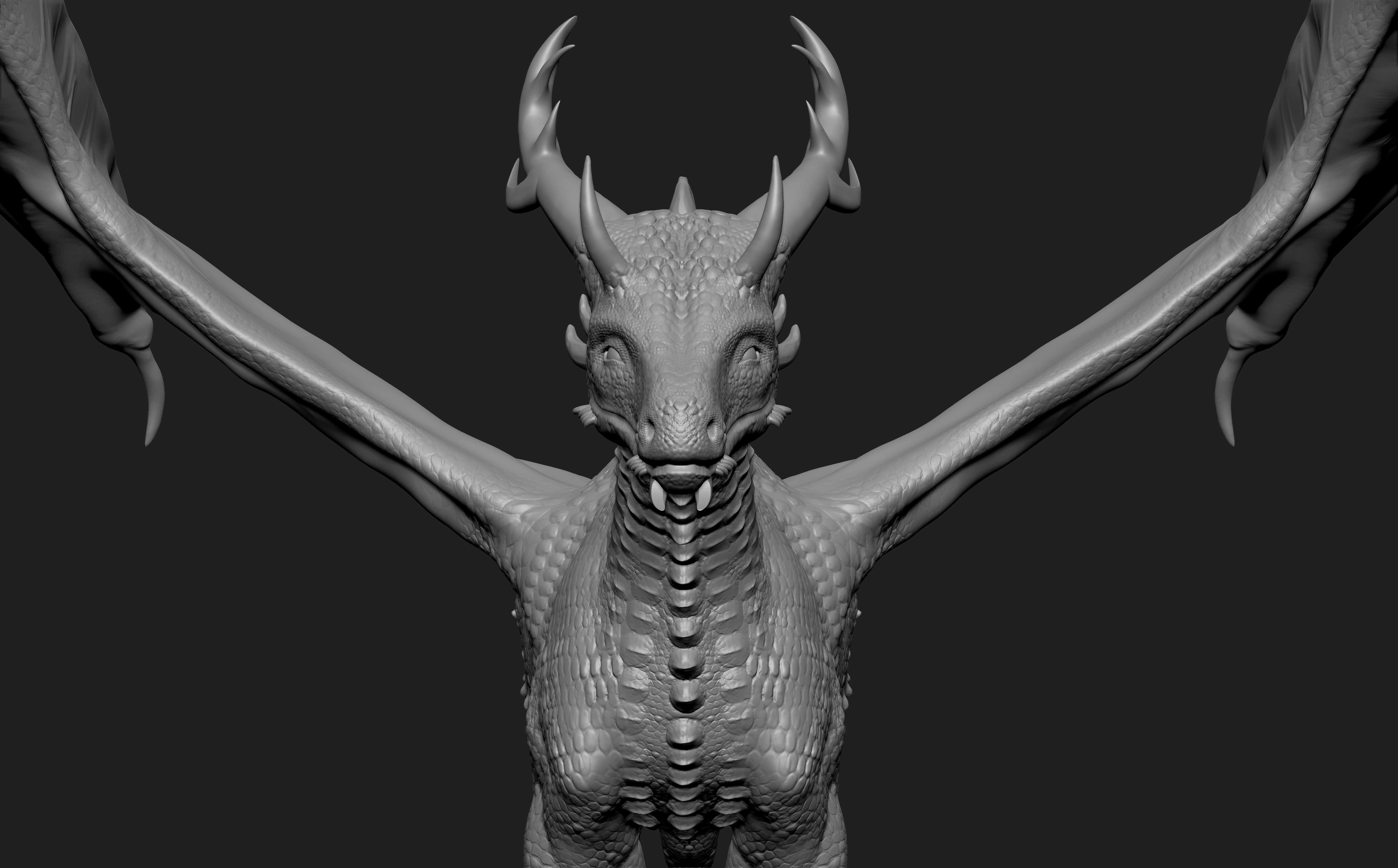White Dragon - ZBrushCentral