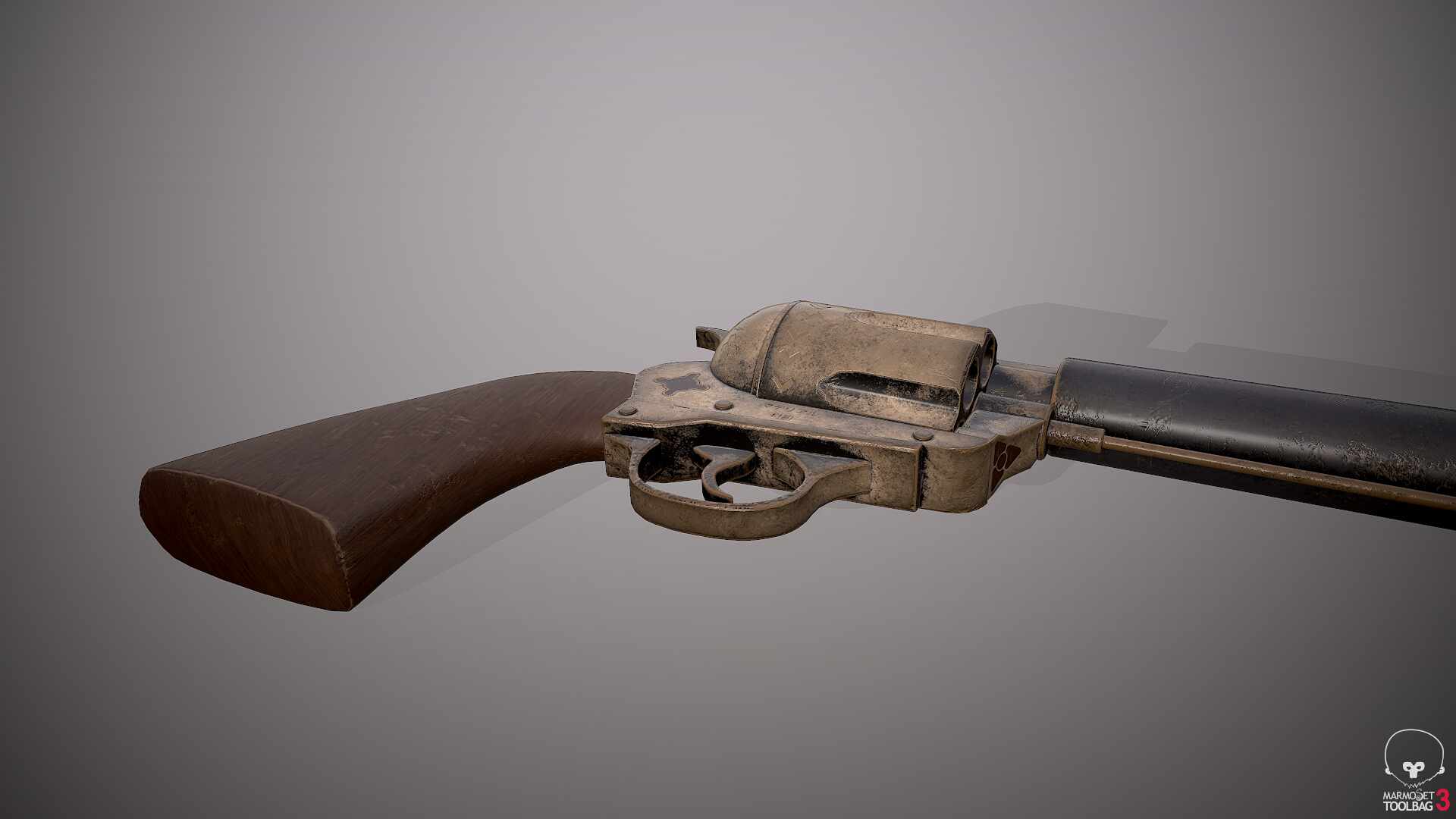 Old Revolver - ZBrushCentral