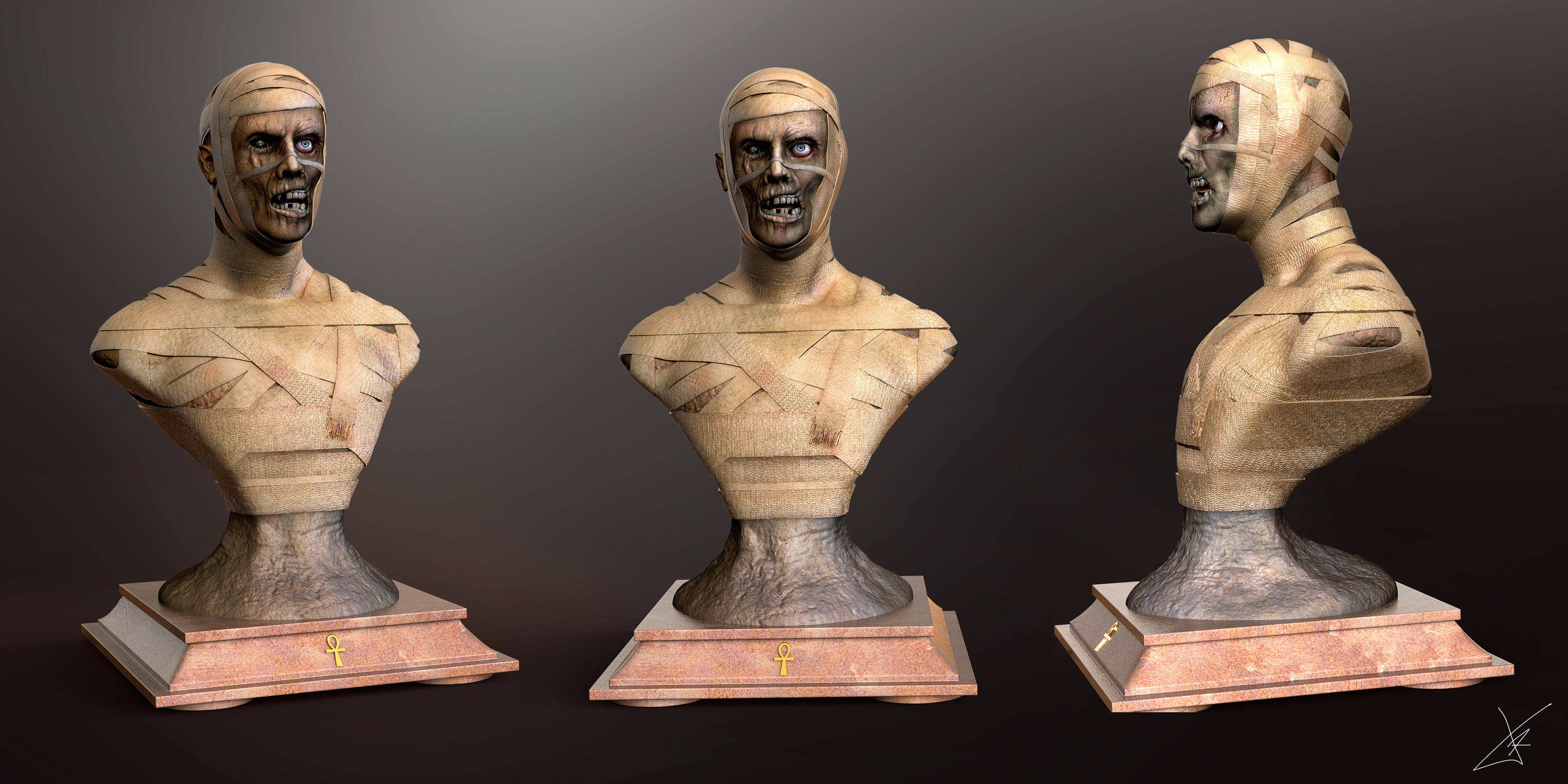 The Mummy, Classic Style. - ZBrushCentral