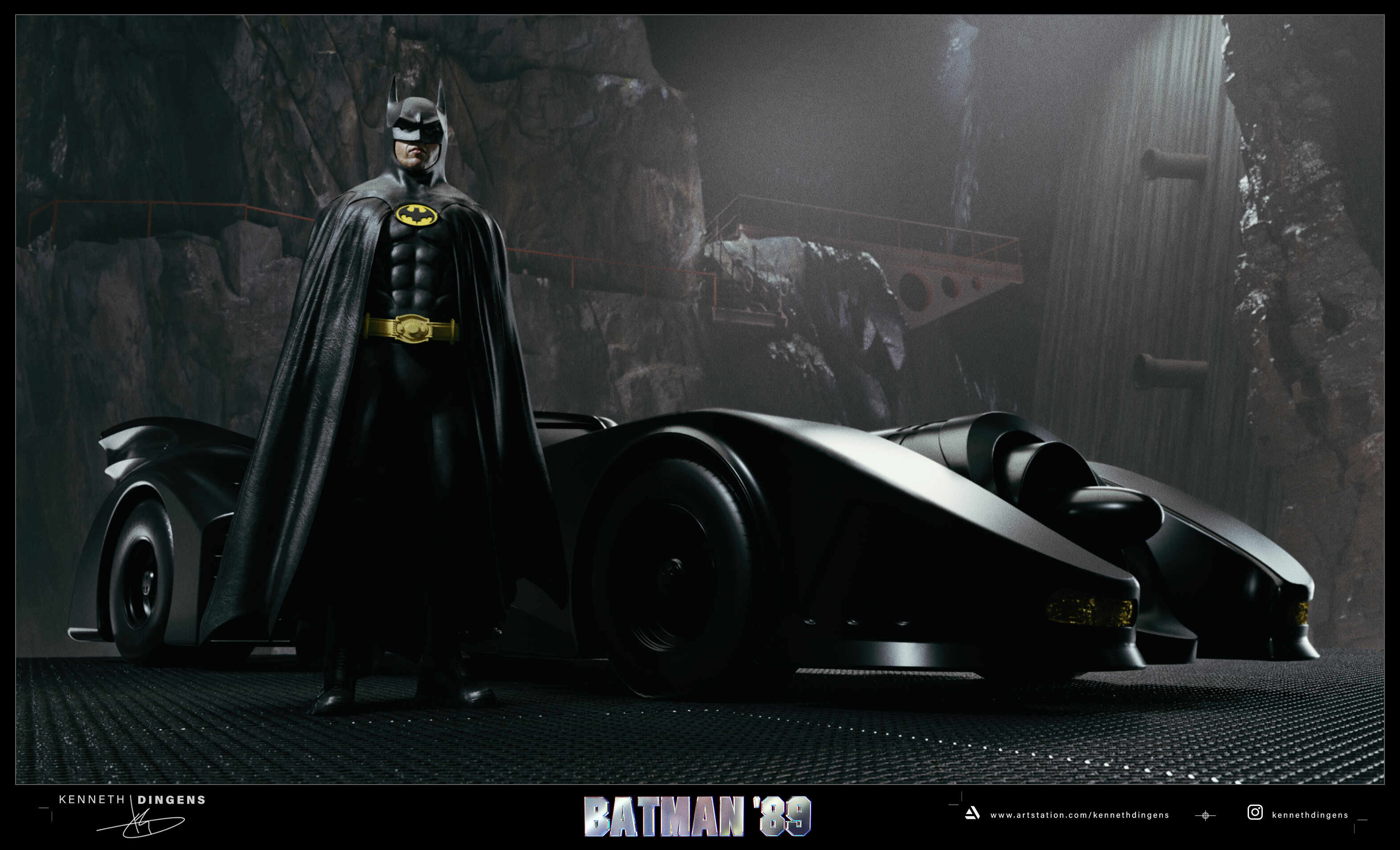 Batman '89 digital sculpture - ZBrushCentral