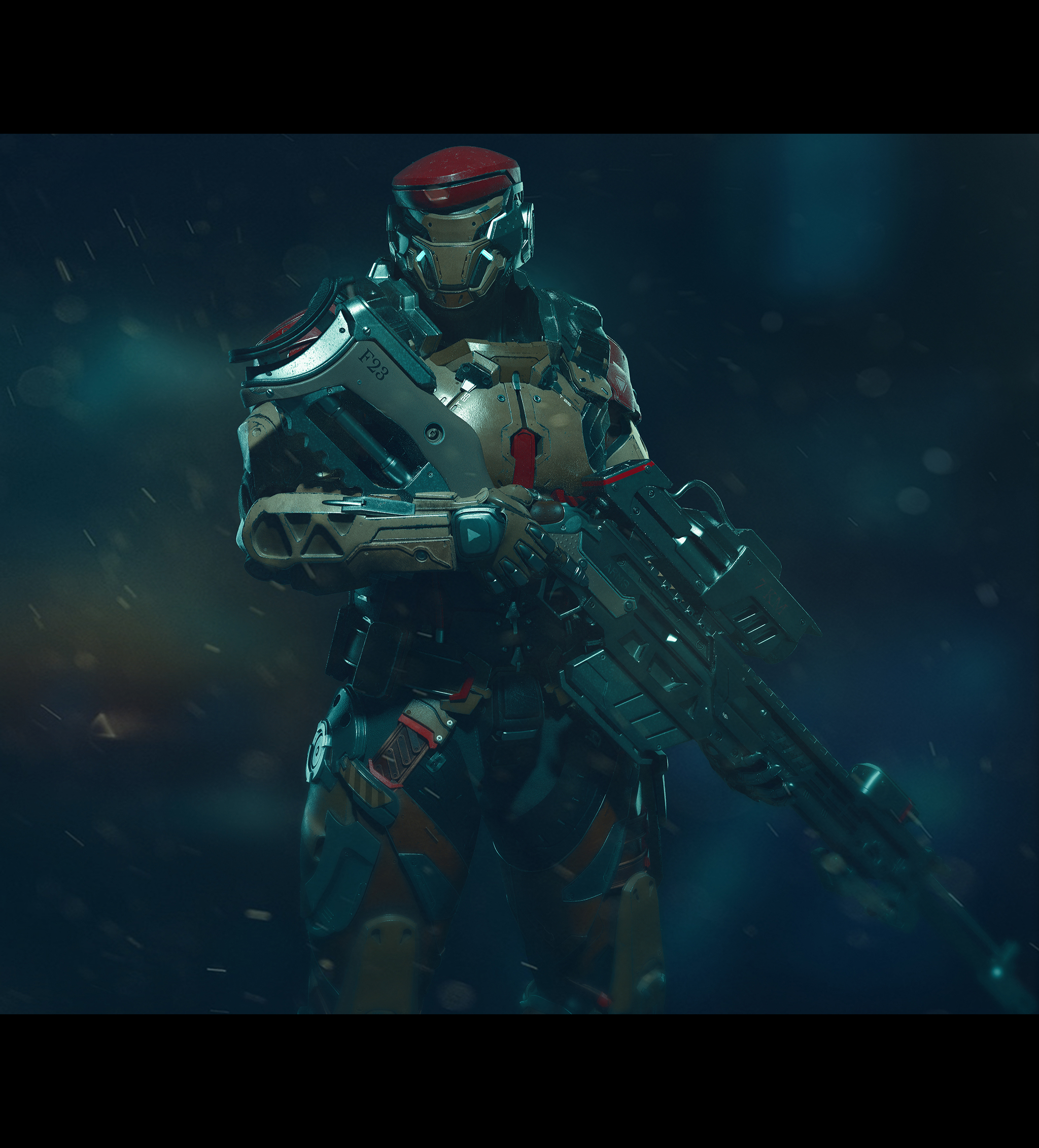 Sniper - Red Alert - ZBrushCentral Sniper - Red Alert - ZBrushCentral