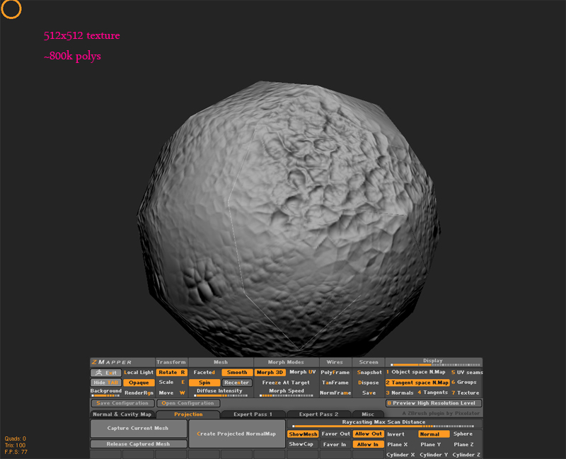 ZMapper and Sculpting - ZBrushCentral