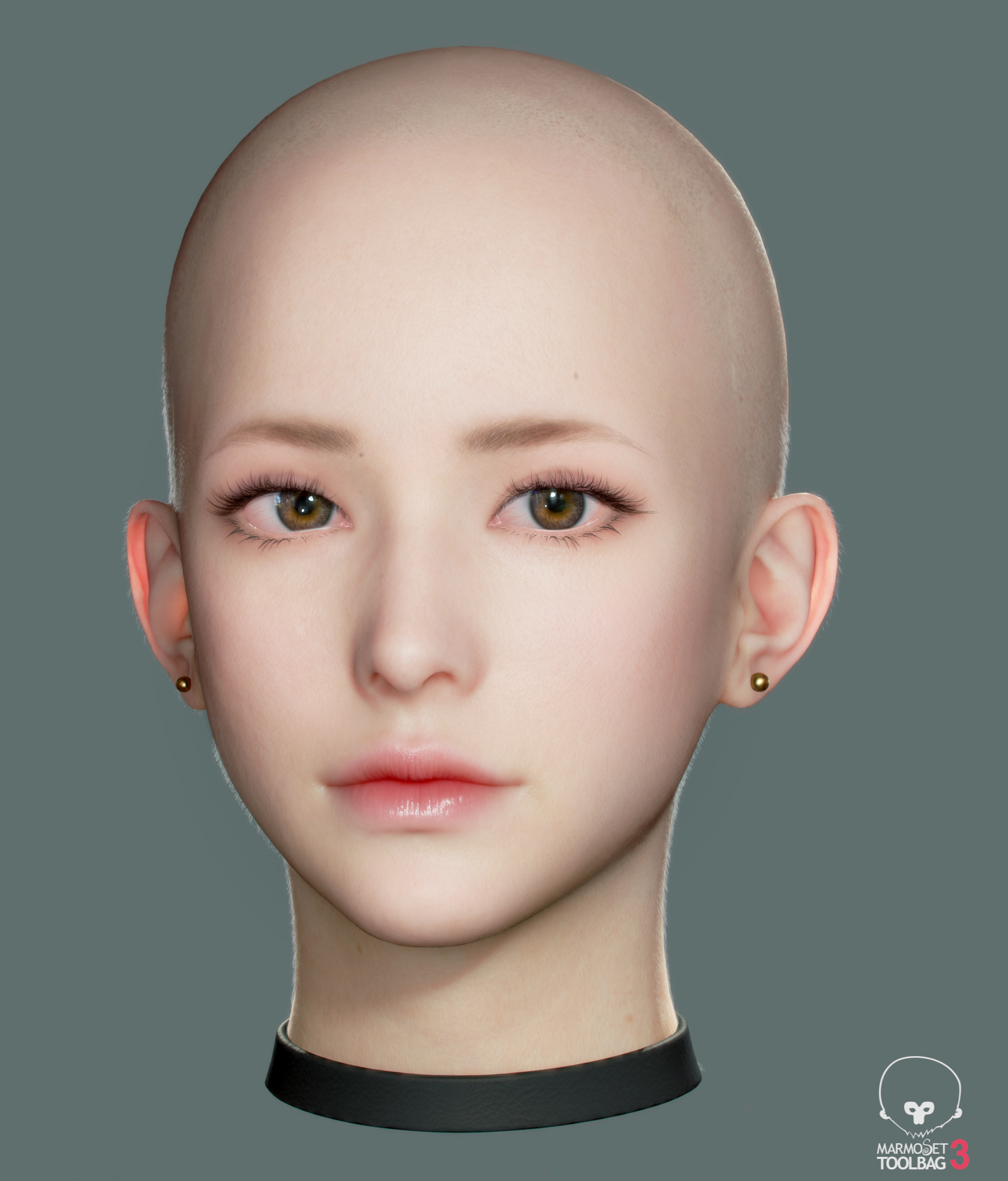 [ Real-Time ] peach fuzz, eyes, hair, and skin are all naturally ...