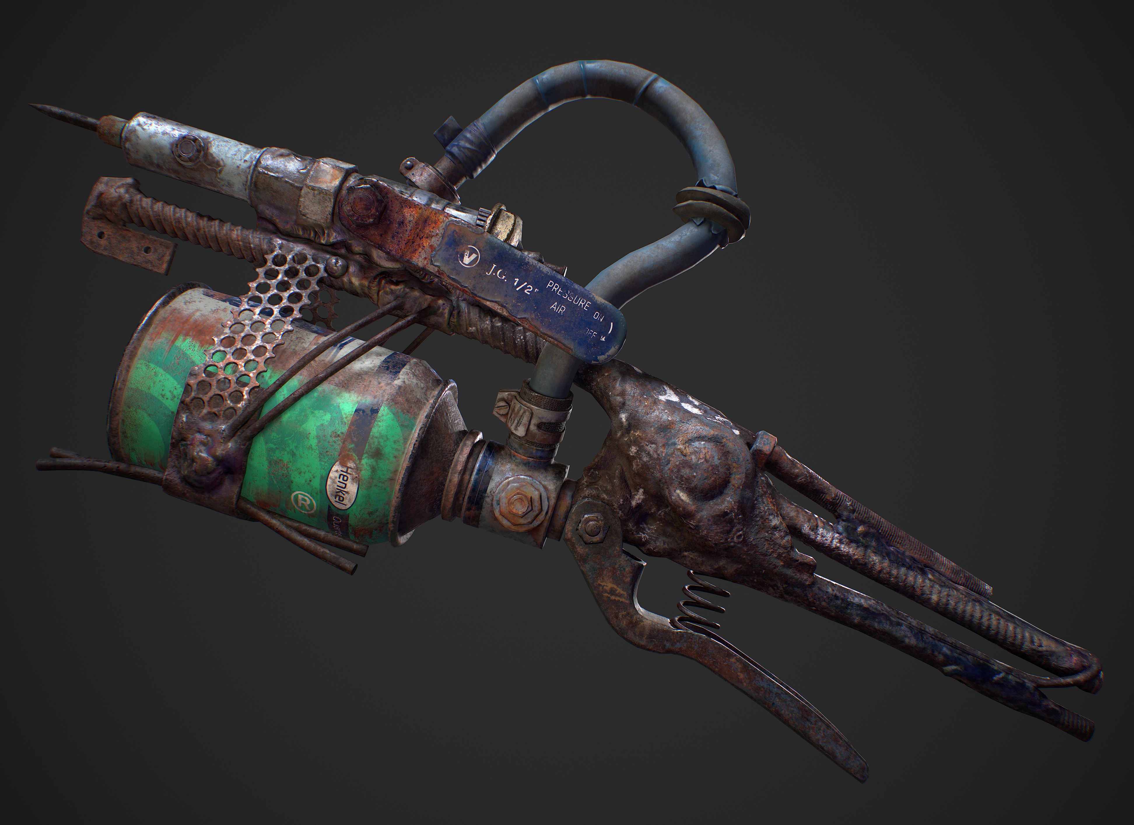 Post apocalyptic gun - ZBrushCentral