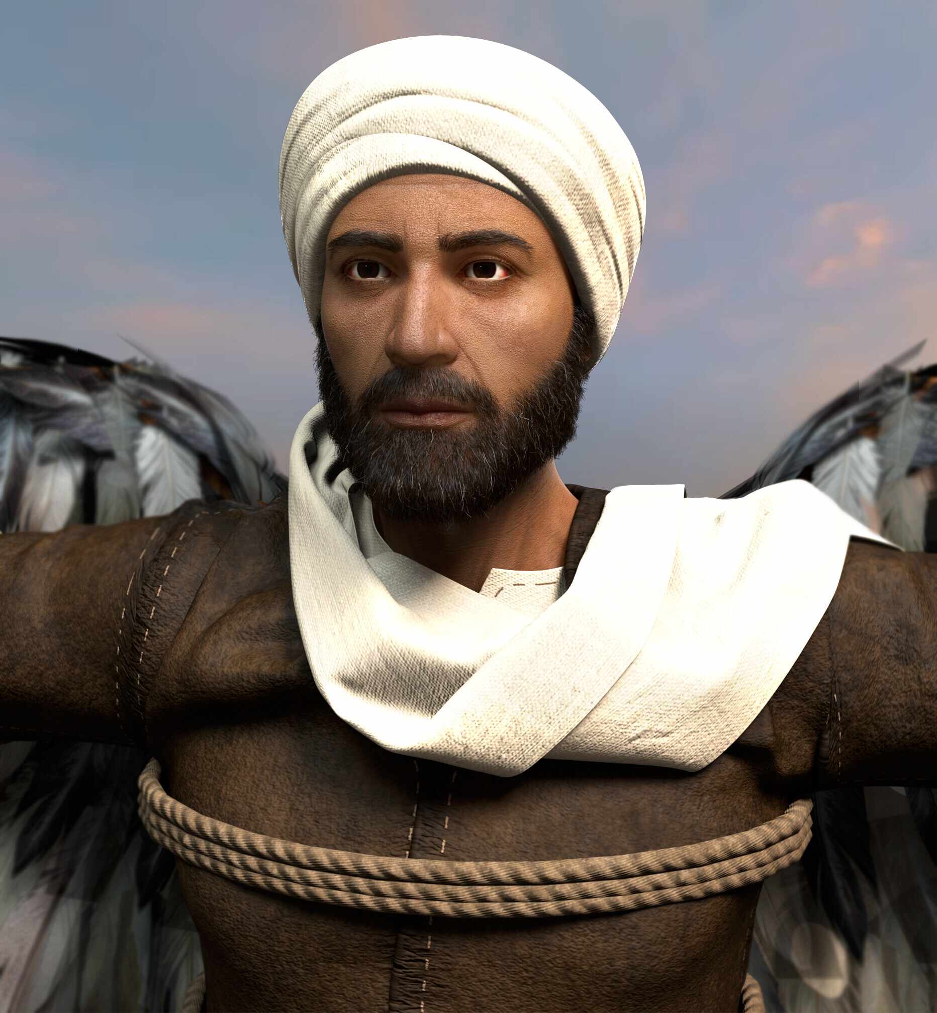 Abbas ibn Firnas (Fly Baghdad advertising ) - ZBrushCentral Abbas ibn Firnas (Fly Baghdad advertising ) - ZBrushCentral