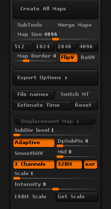 Displacement map problem - ZBrushCentral