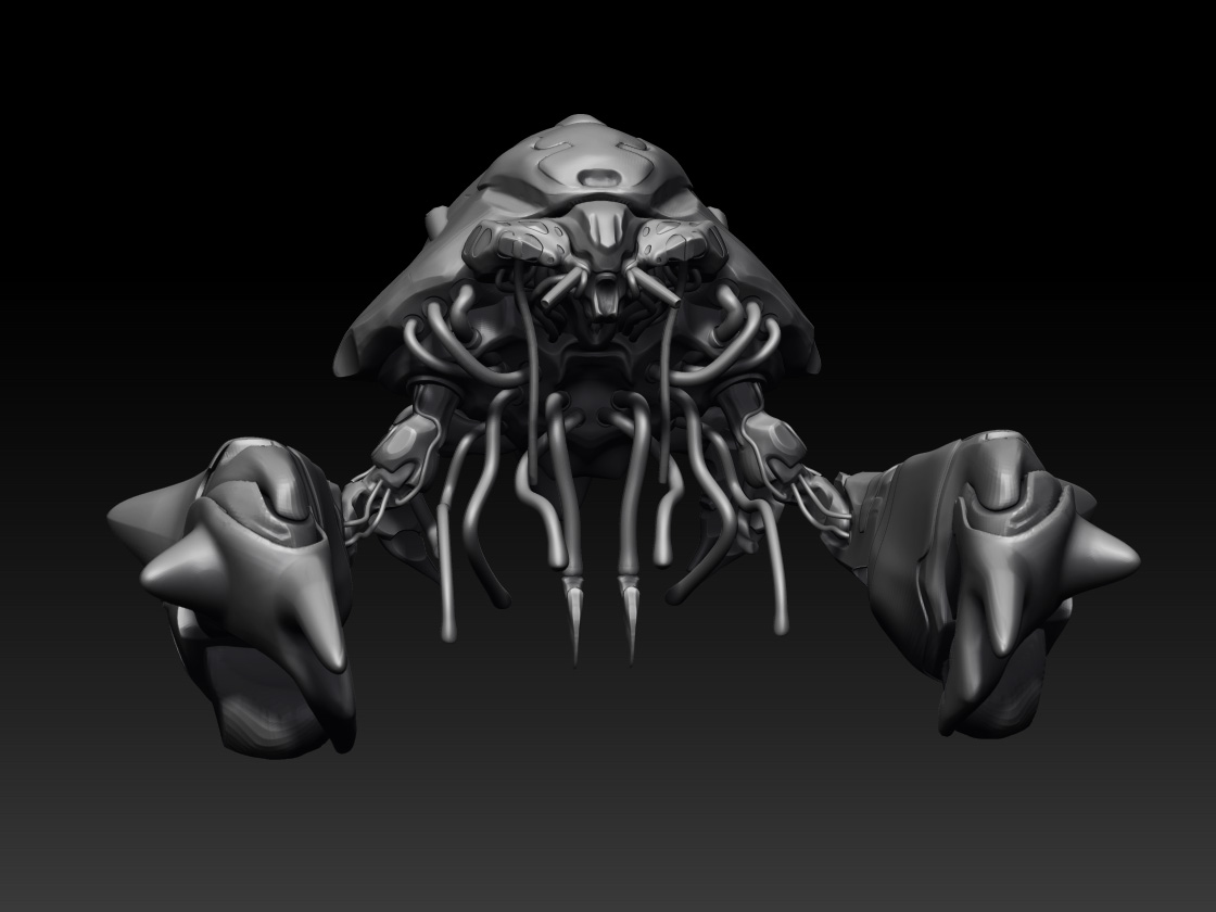 a machine like box crab WIP (some mini tips) - ZBrushCentral