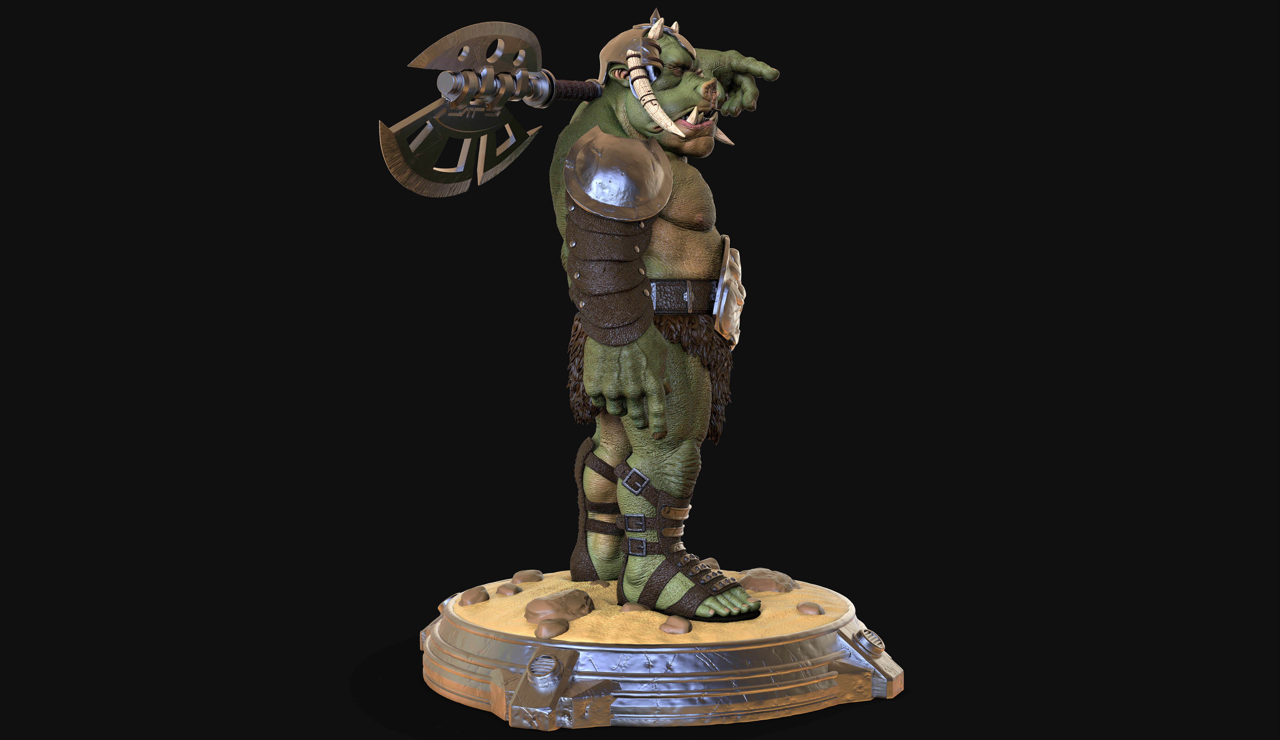 Gamorrean Warrior - ZBrushCentral
