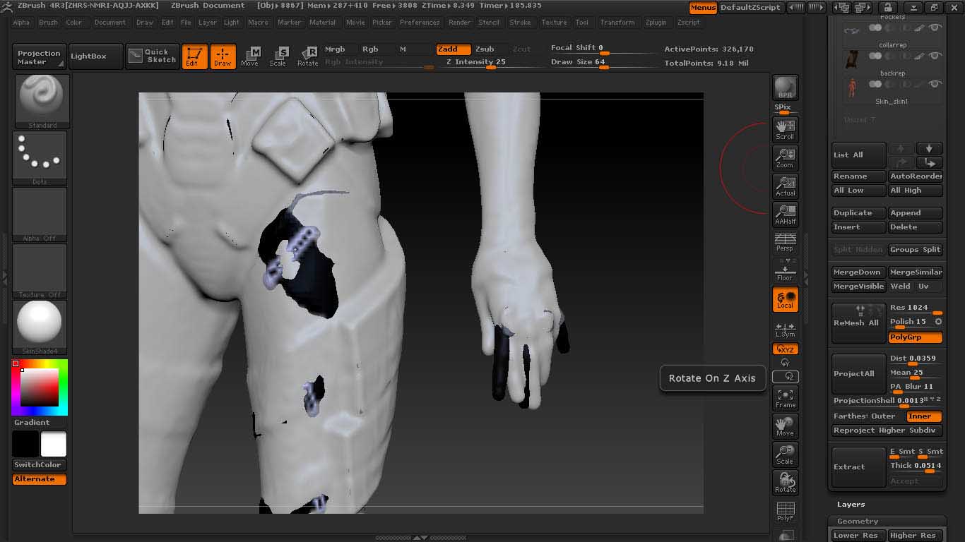 remeshing problem - ZBrushCentral