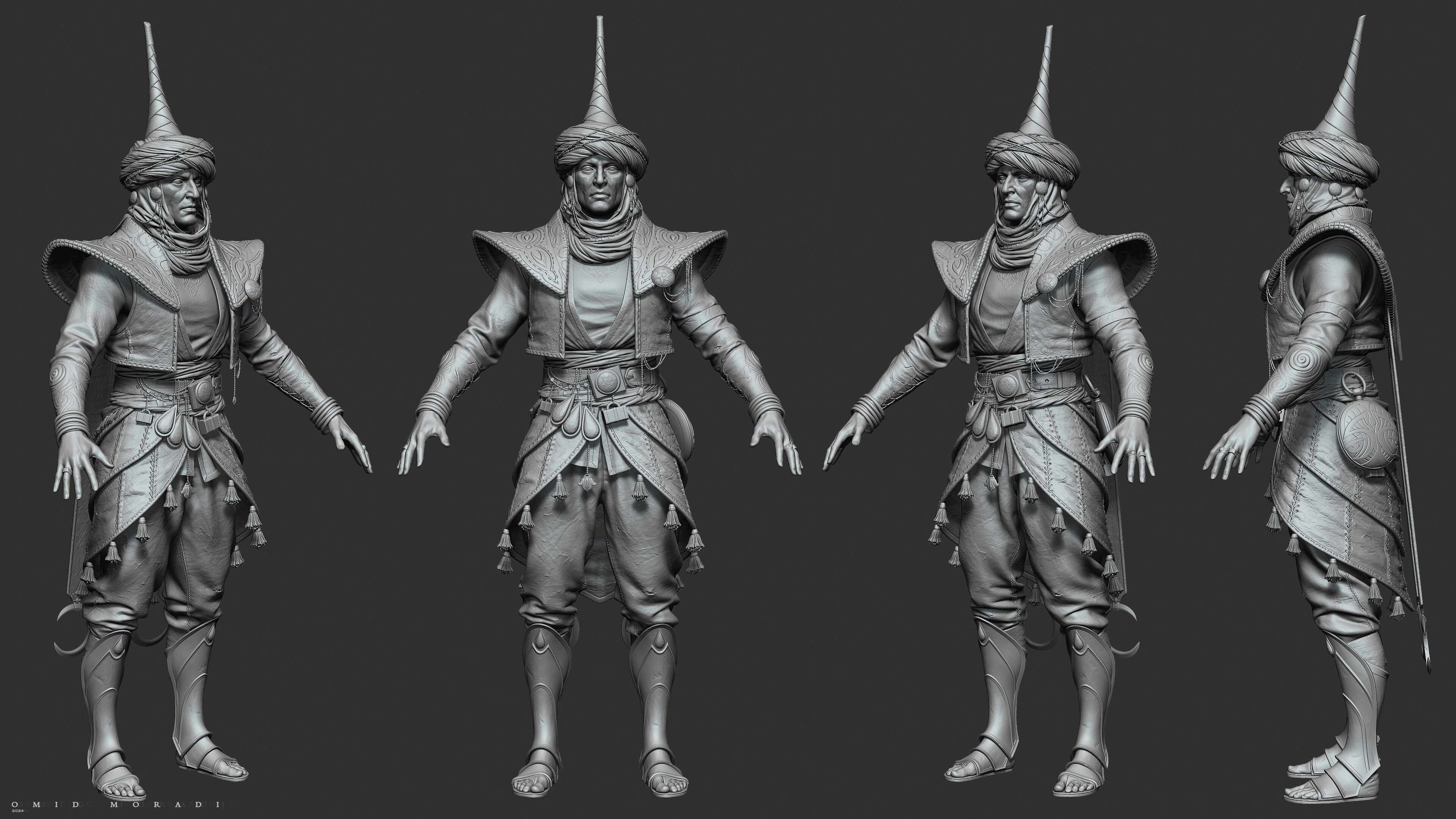 Motreb - Gnomon Workshop tutorial Part 1 & 2 - ZBrushCentral