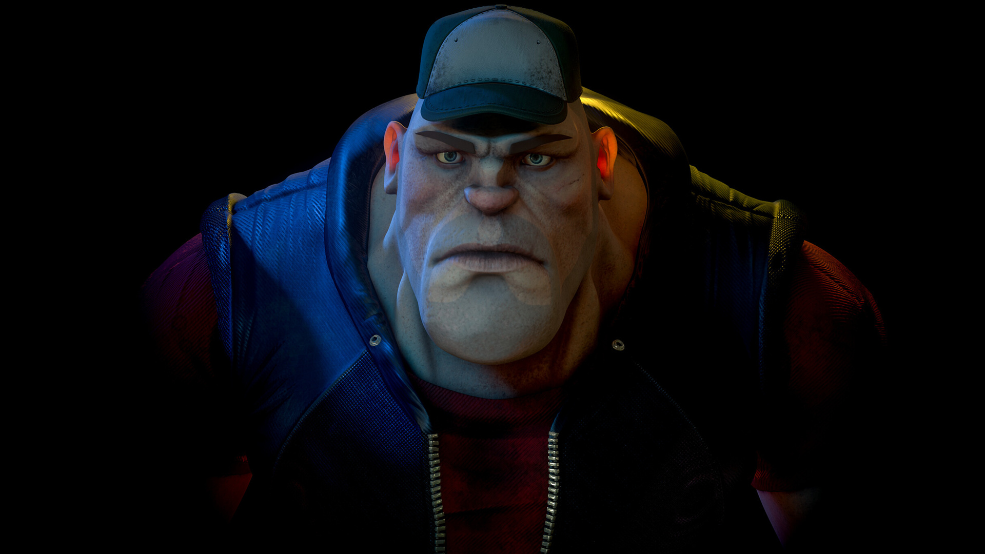 BRICK - Concept Character Sculpted On ZBrush - ZBrushCentral