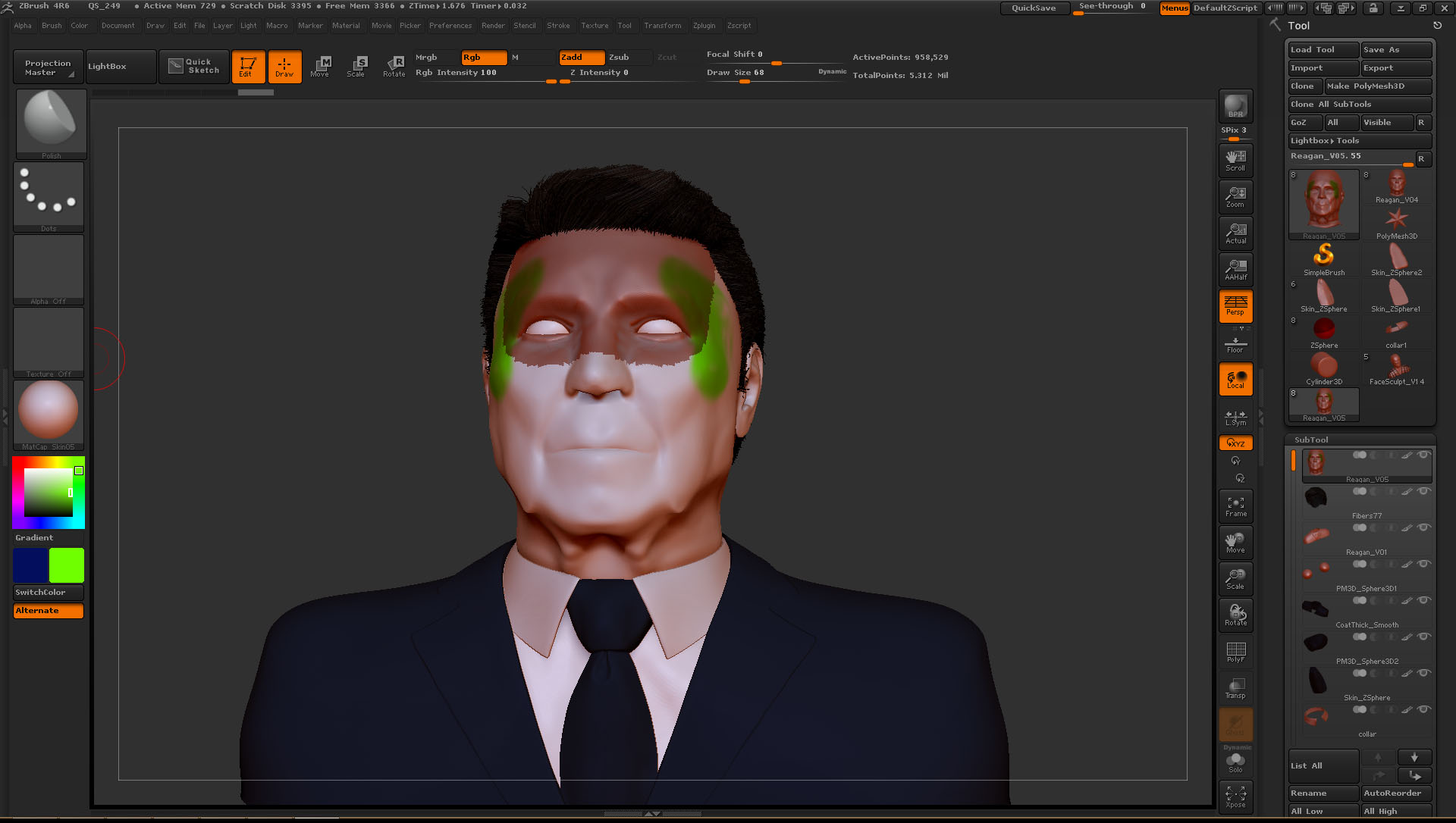 Material Partially Stuck - ZBrushCentral