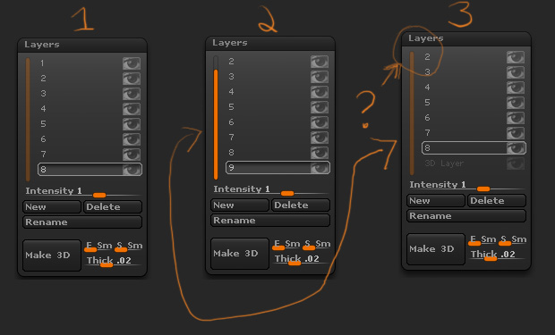 3dLayer Selection Limit? bug? - ZBrushCentral