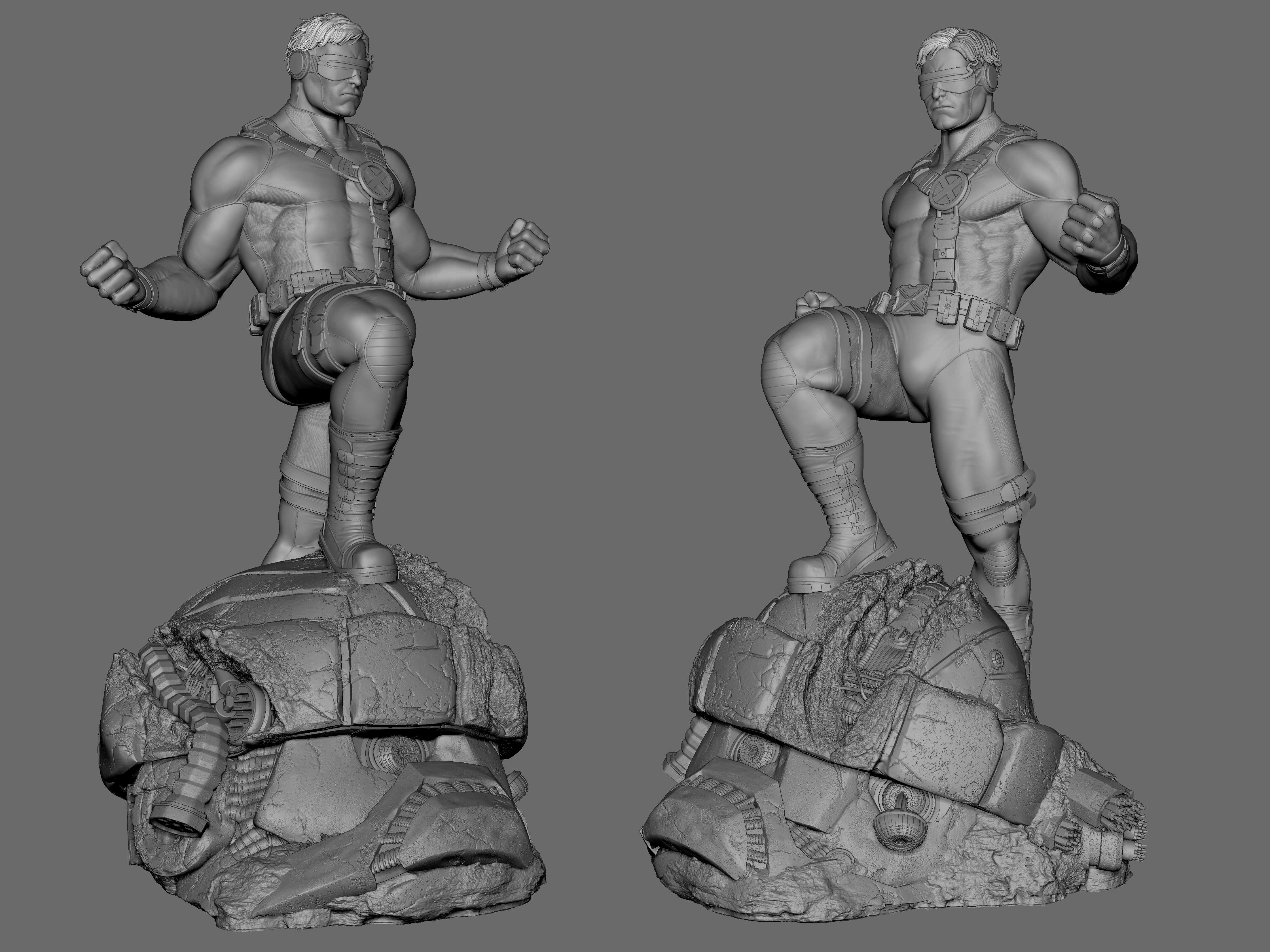 CYCLOPS-X-MEN classics - ZBrushCentral