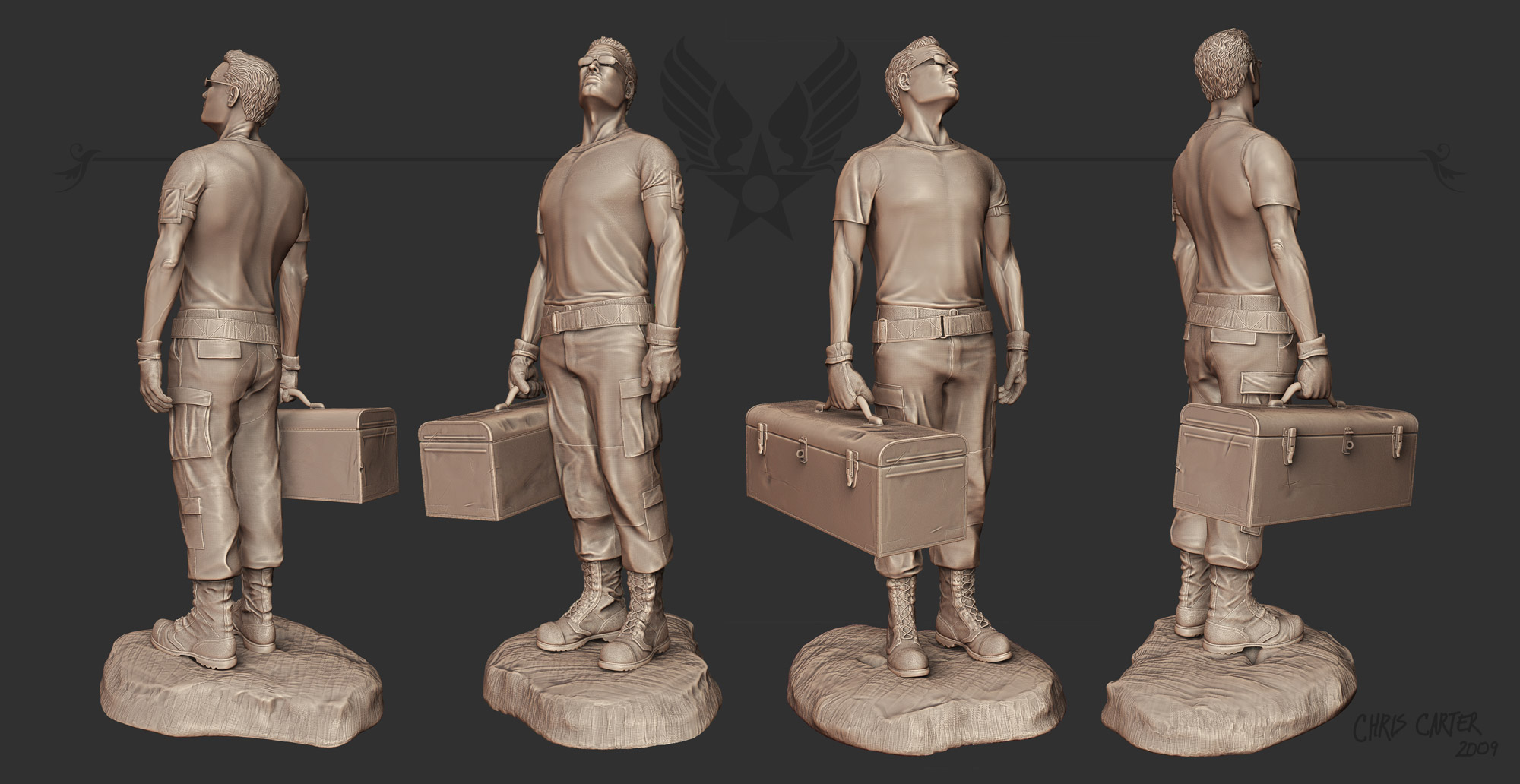 Global Hawk Poster - ZBrushCentral