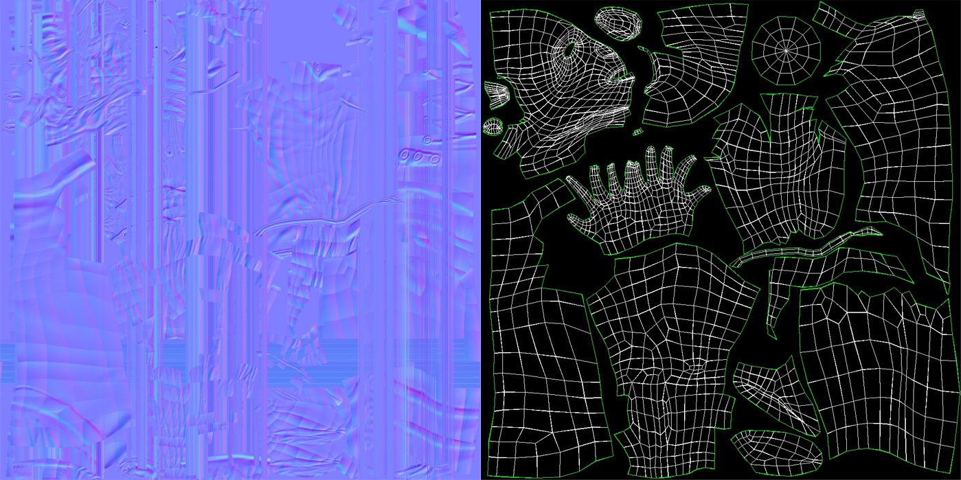 zbrush distroying the uv's : normal map - ZBrushCentral