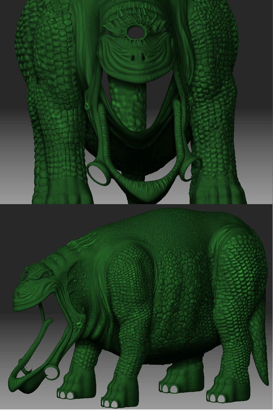 Squiggoth - ZBrushCentral