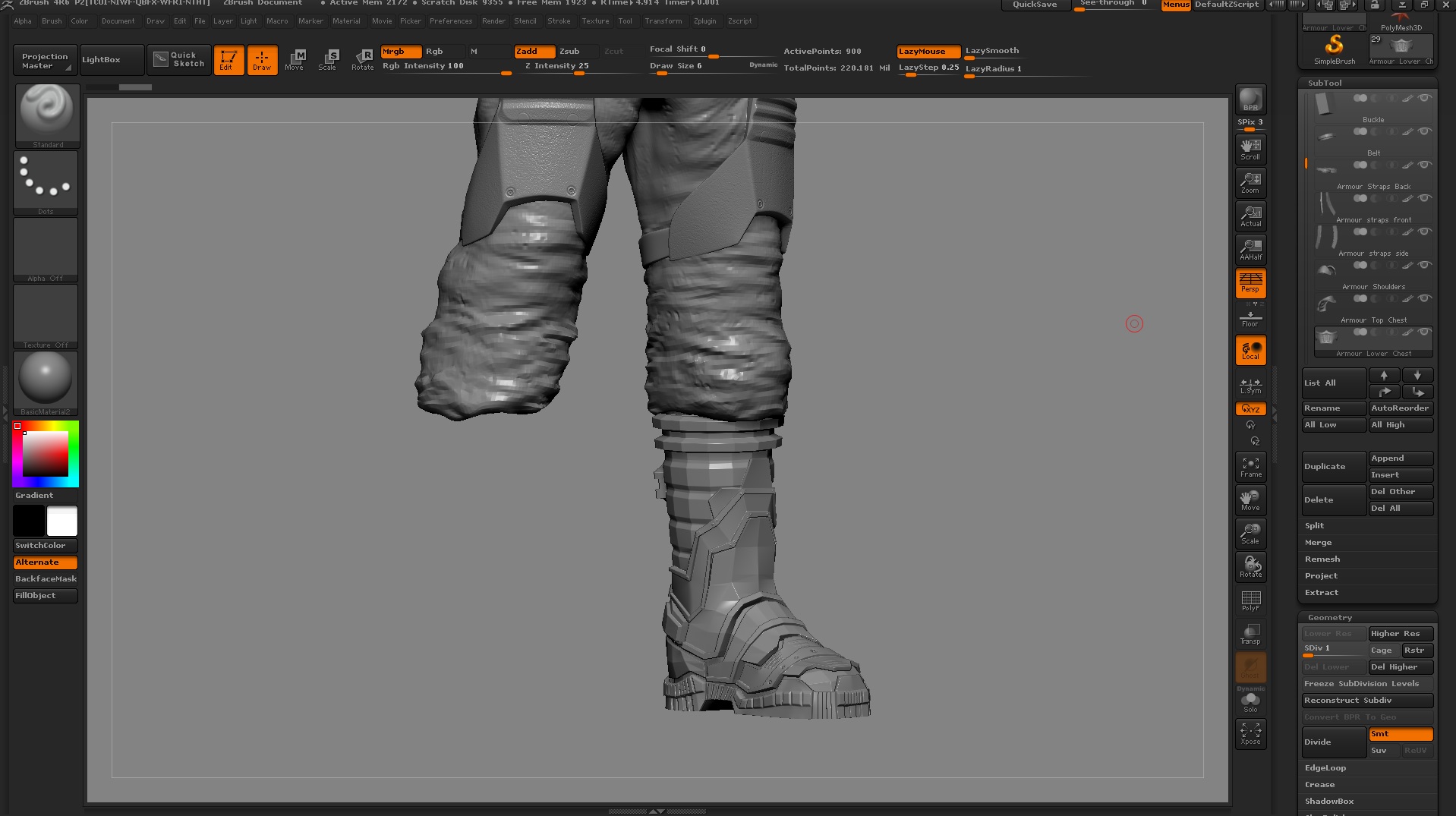 Issues with mirroring a high poly mesh. - ZBrushCentral