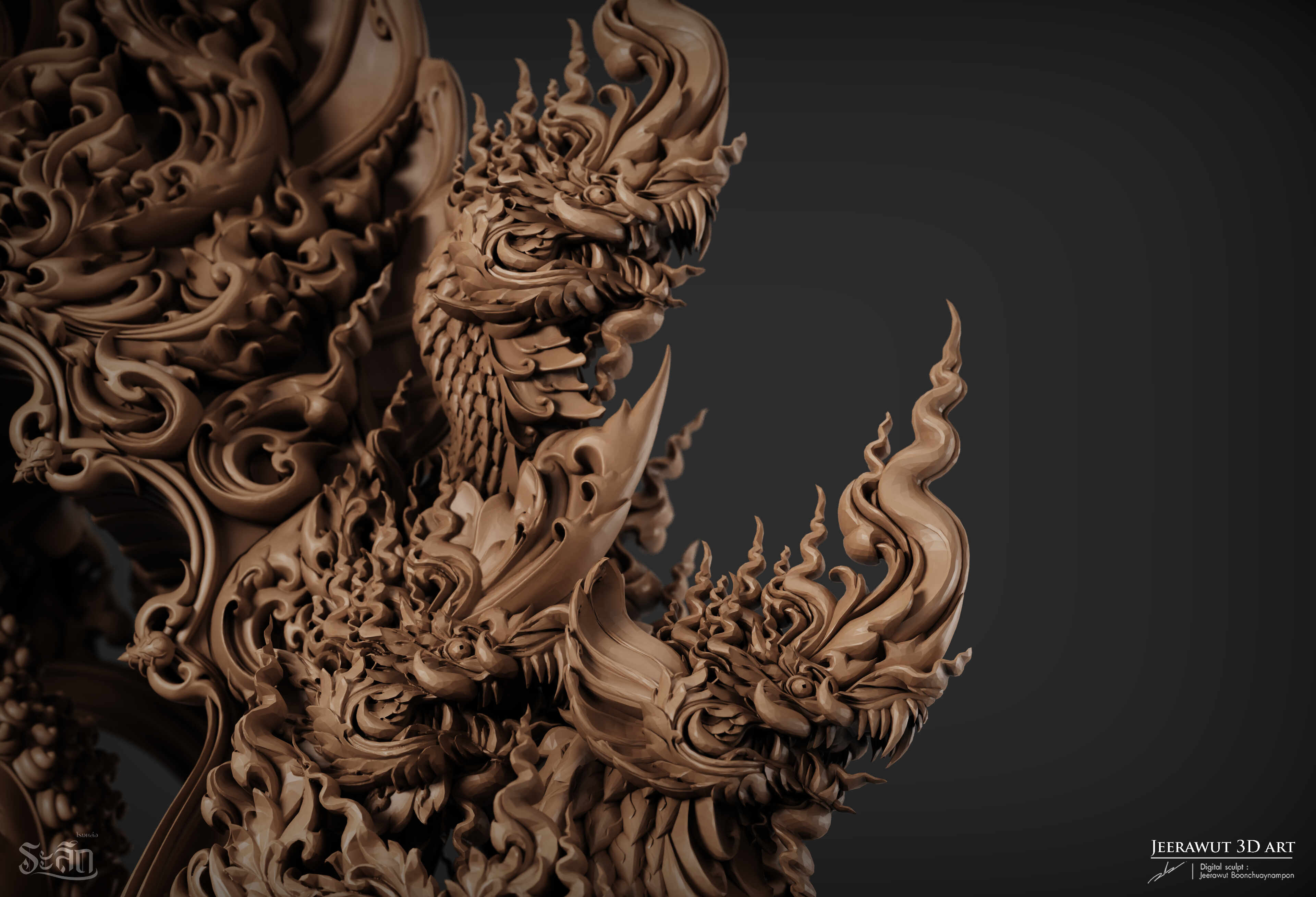 Phra Singh, Northern Siam - ZBrushCentral