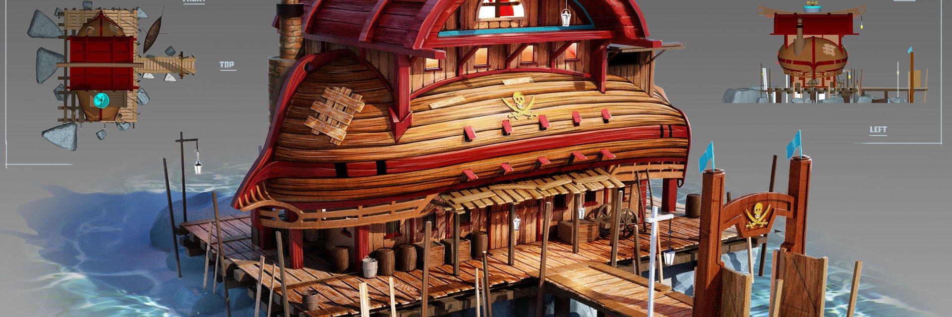 Free Tutorial - Flying Hovercraft Texturing - ZBrushCentral