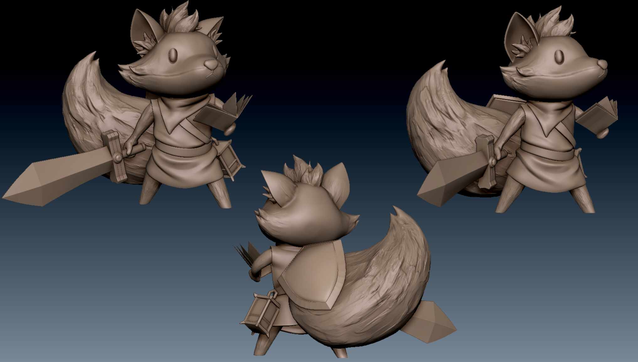 Tunic - Fan Art - ZBrushCentral