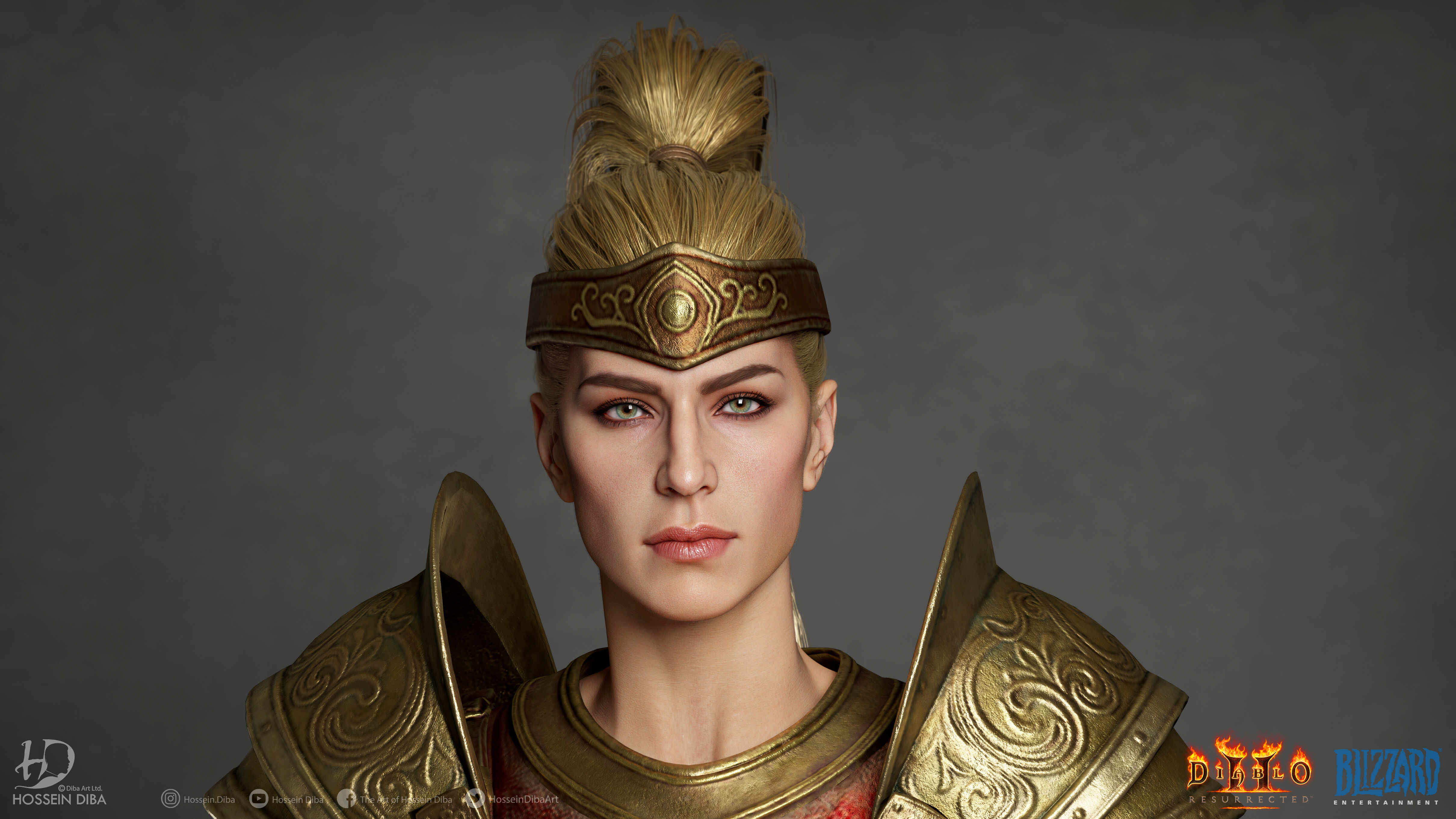 Diablo II: Resurrected Amazon - ZBrushCentral