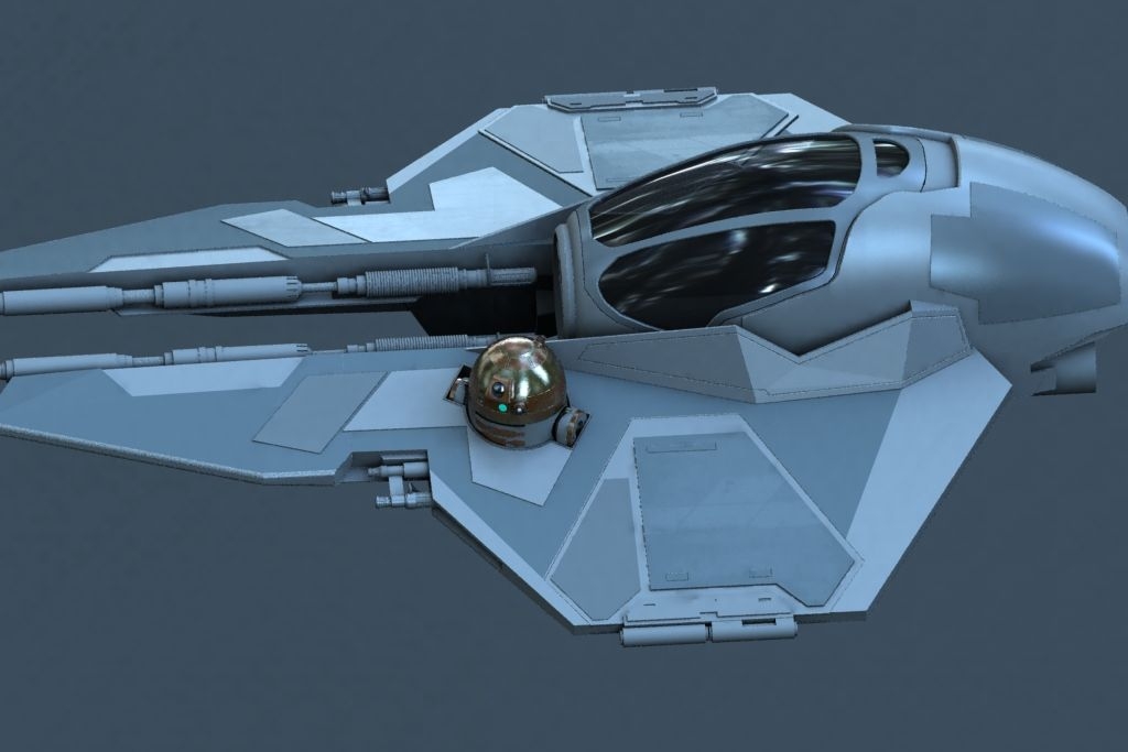 Jedi Fighter Challenge - ZBrushCentral