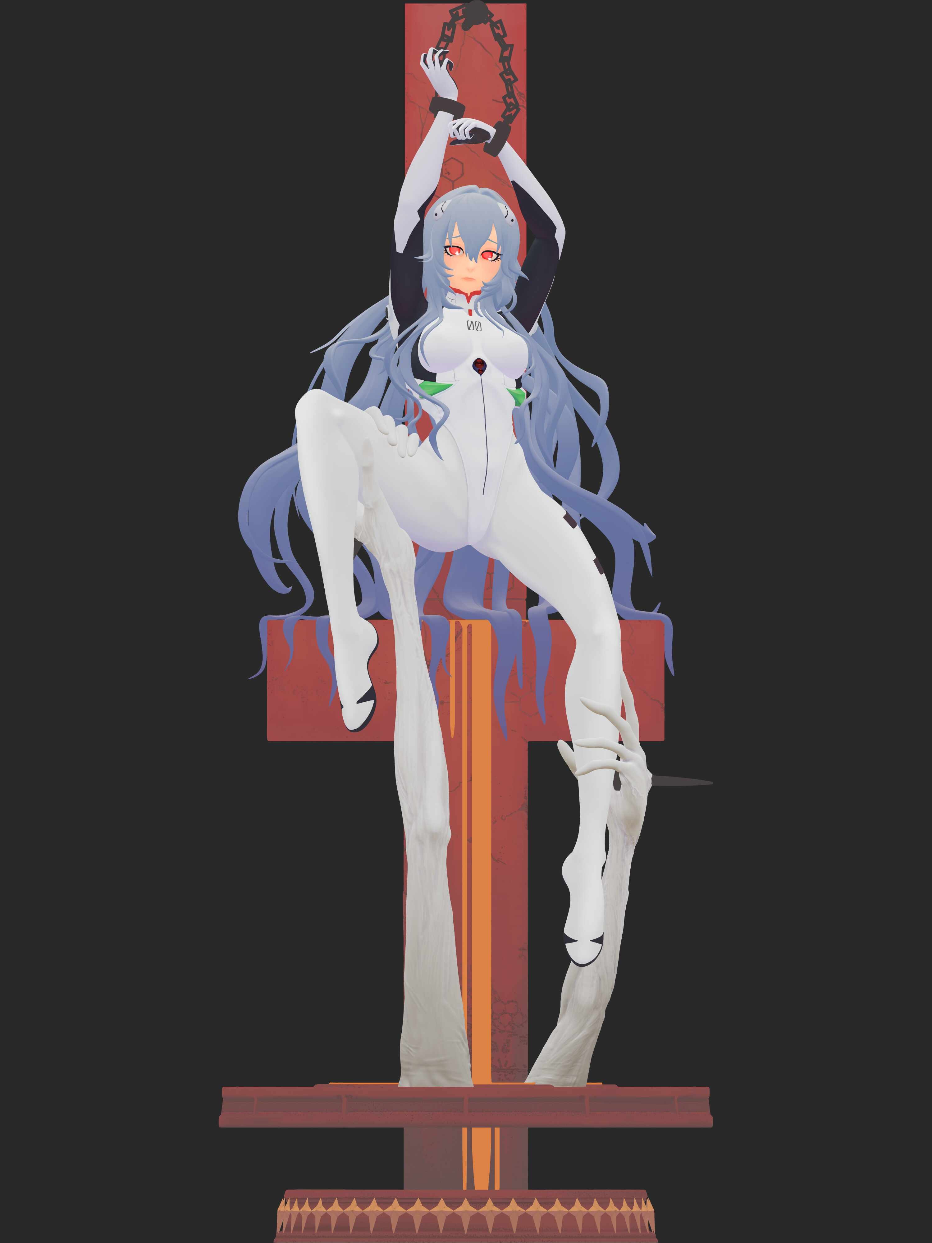 Ayanami Rei Fan Art - ZBrushCentral Ayanami Rei Fan Art - ZBrushCentral