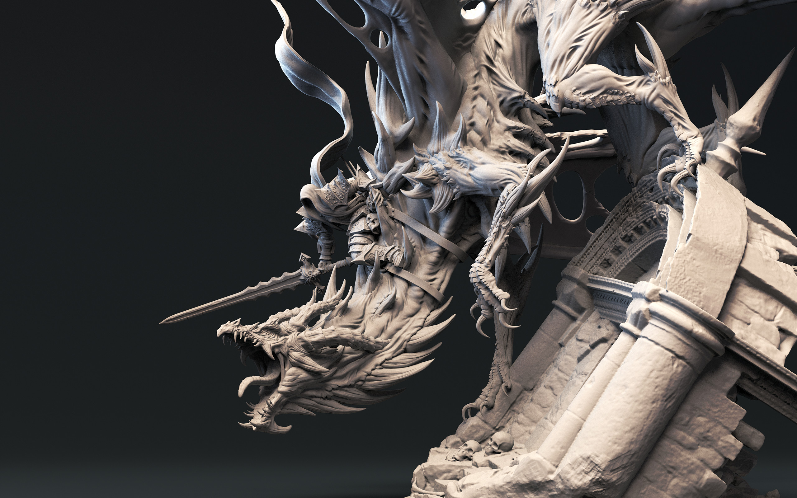 Cursed Dragon - ZBrushCentral