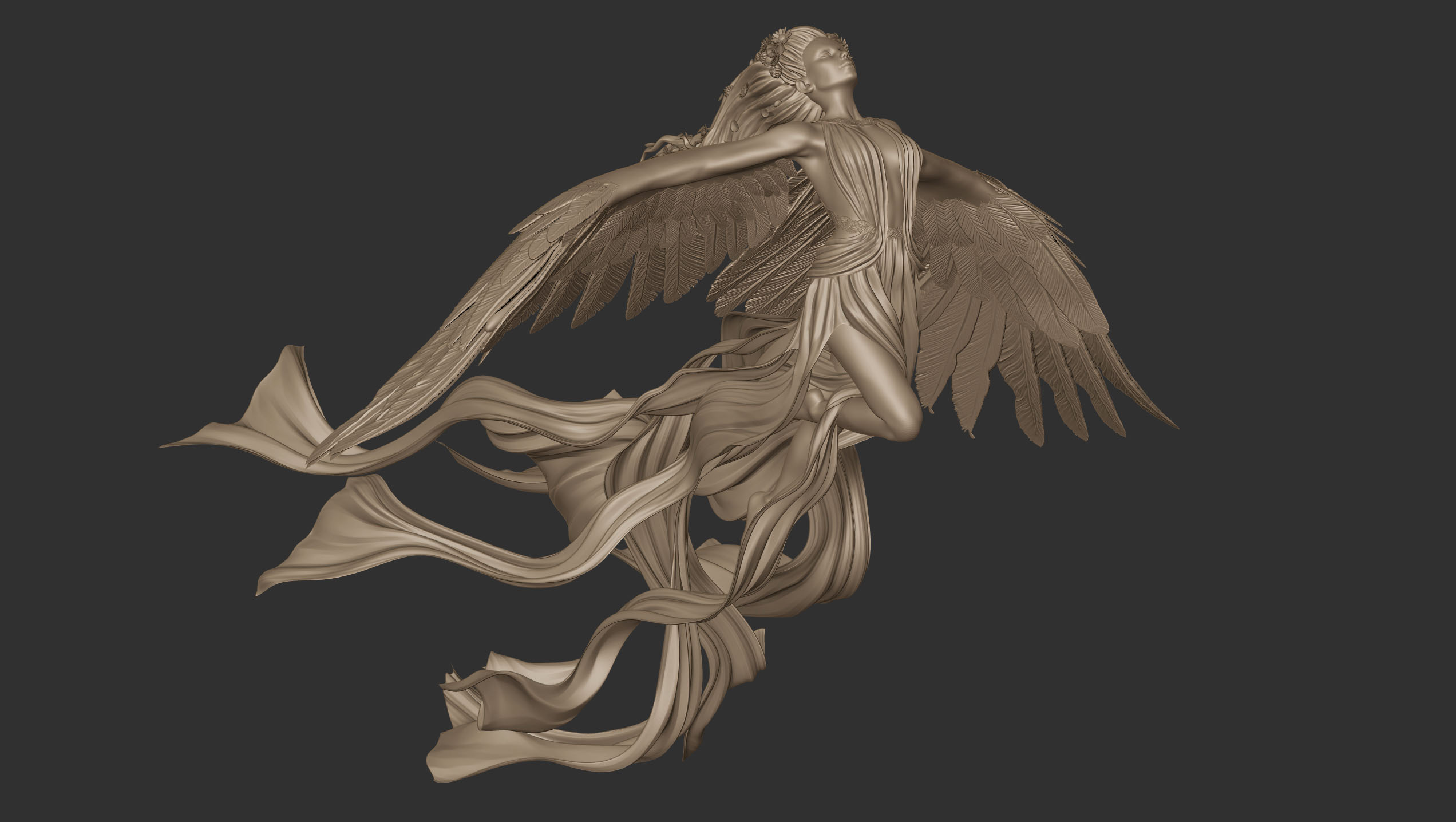 Anazale/WIP Swan Princess - ZBrushCentral