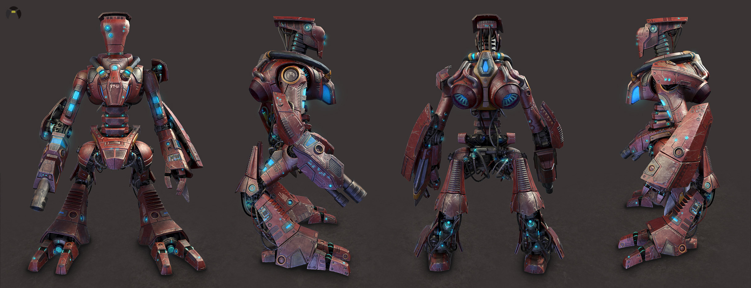 Red Robot - VT-61 - ZBrushCentral