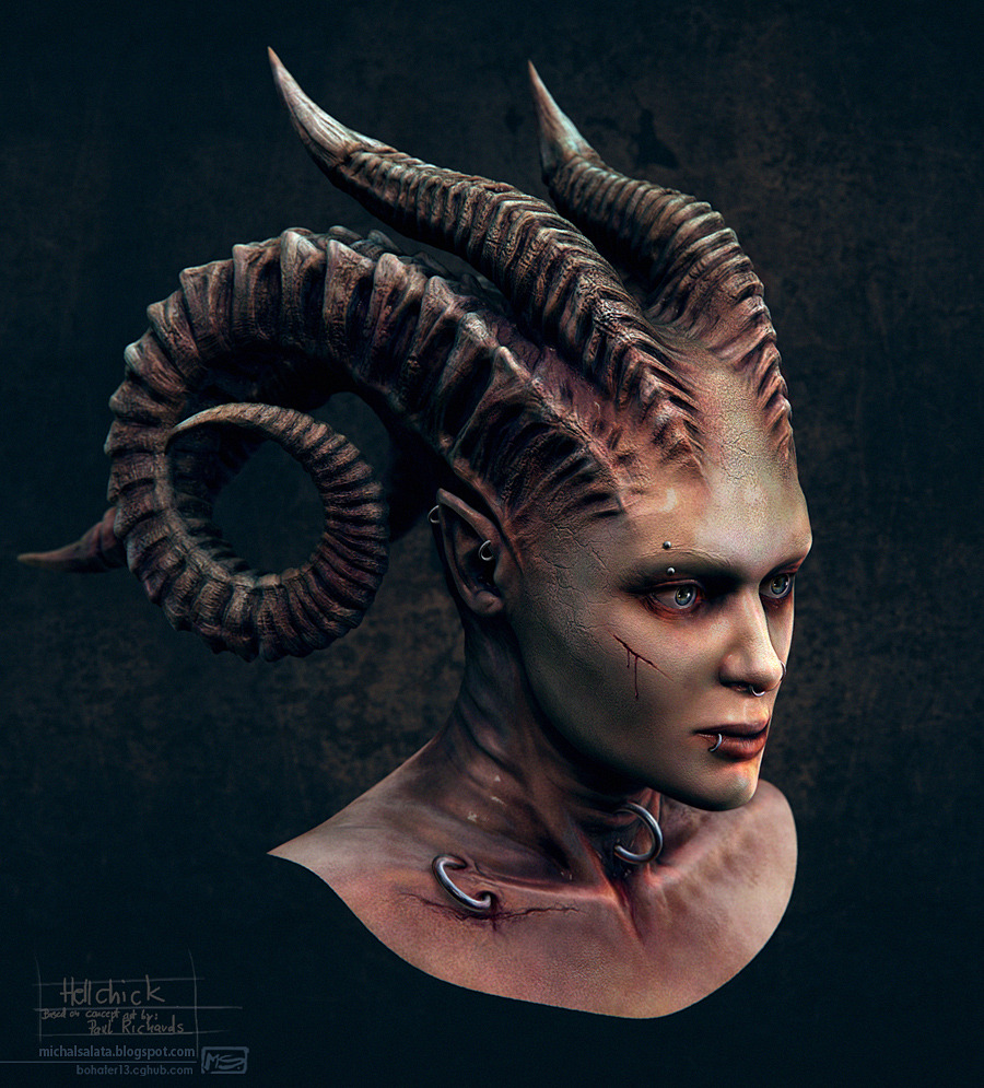 Hellchick - ZBrushCentral