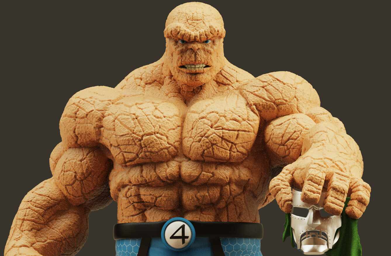 MARVEL "THE THING" SCULPT - ZBrushCentral
