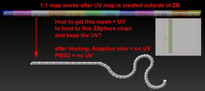 ZB4 - Cylinder UV stretching - ZBrushCentral