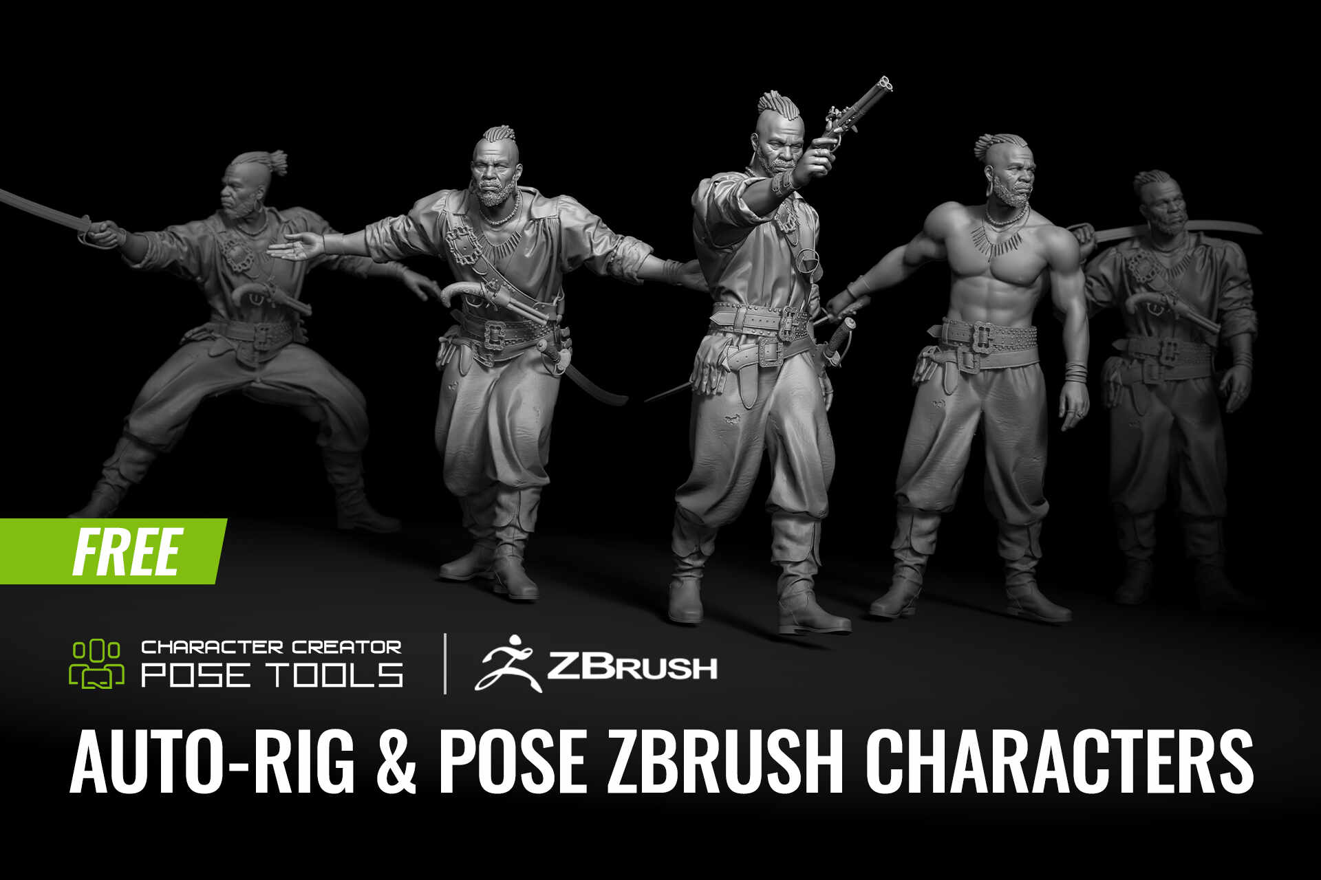TIP & TUTORIAL : FREE ZBRUSH POSE TOOLS PLUGIN IS AVAILABLE NOW ...