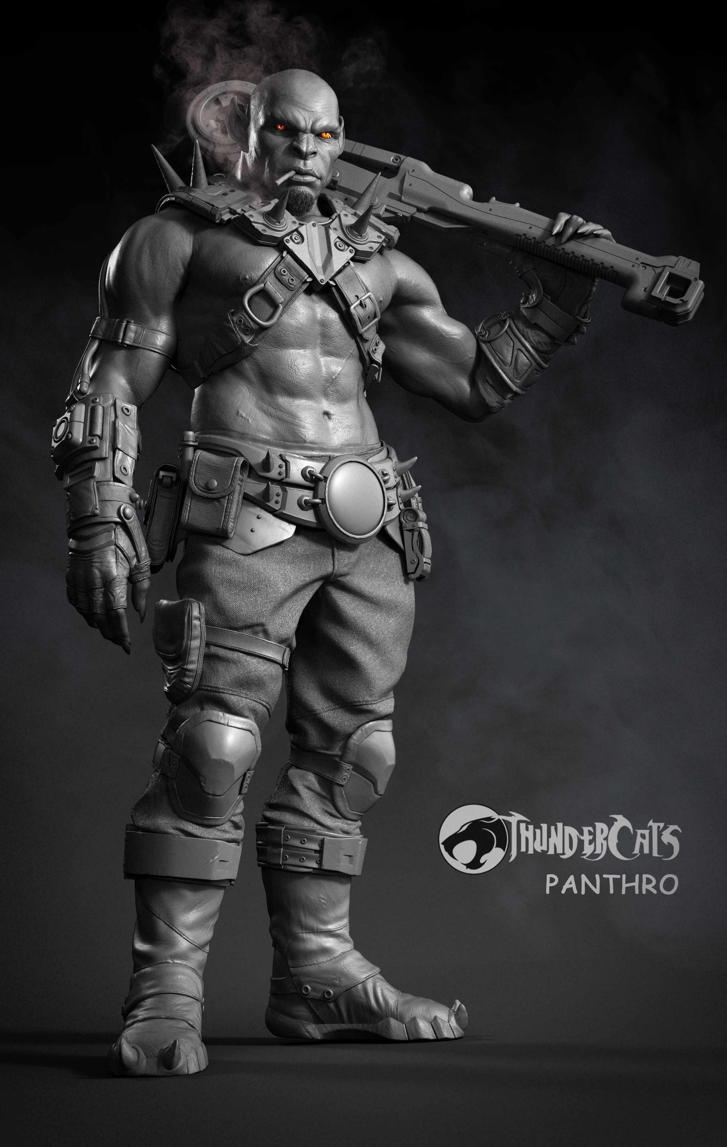 Thundercats Panthro Fanart - ZBrushCentral
