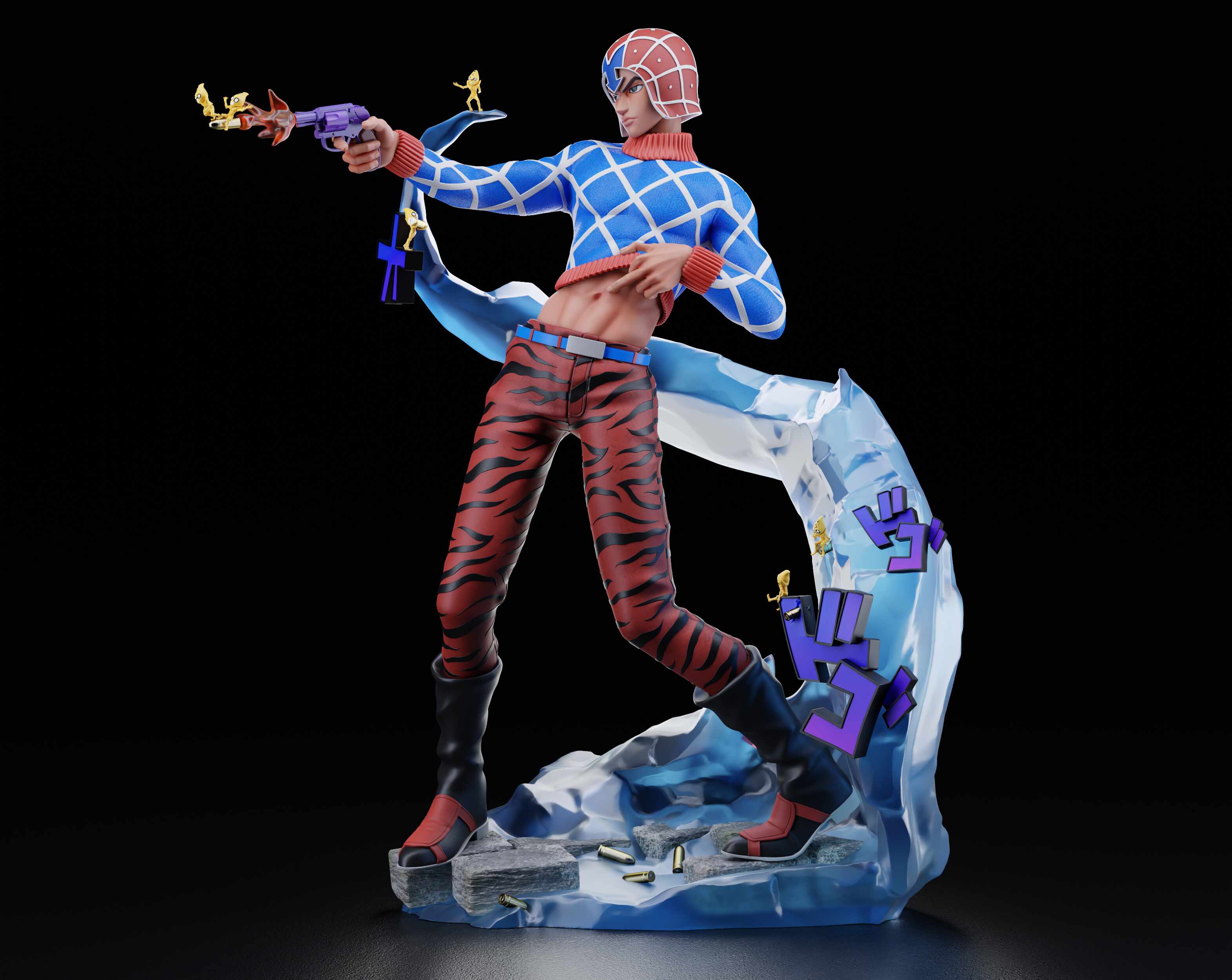 Guido Mista - JoJo's Bizarre Adventure Fanart - ZBrushCentral
