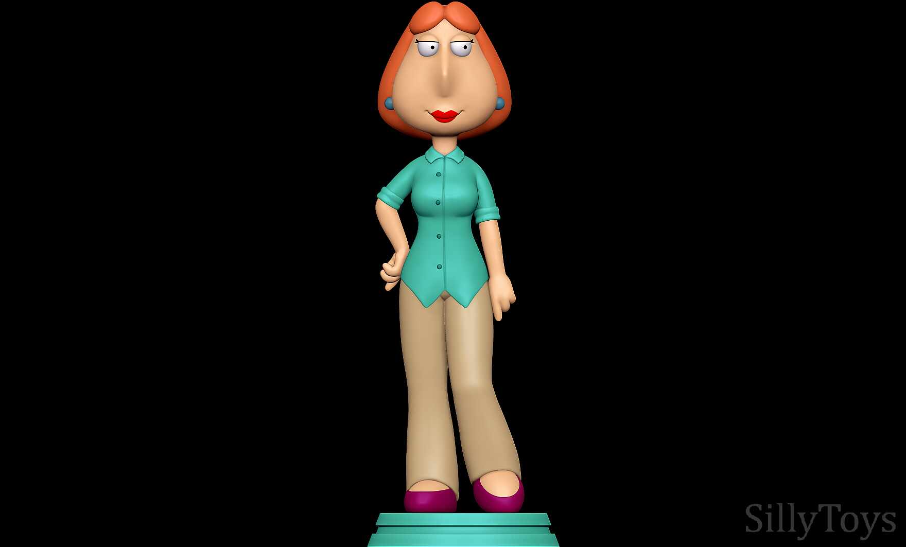 Lois Griffin - Family Guy 3D print model - ZBrushCentral Lois Griffin - Family Guy 3D print model - ZBrushCentral