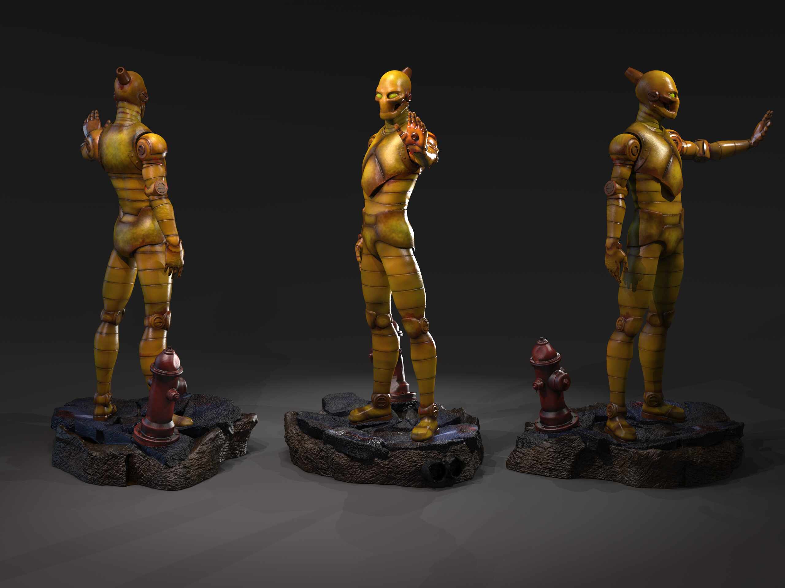 Robot - Invincible - ZBrushCentral