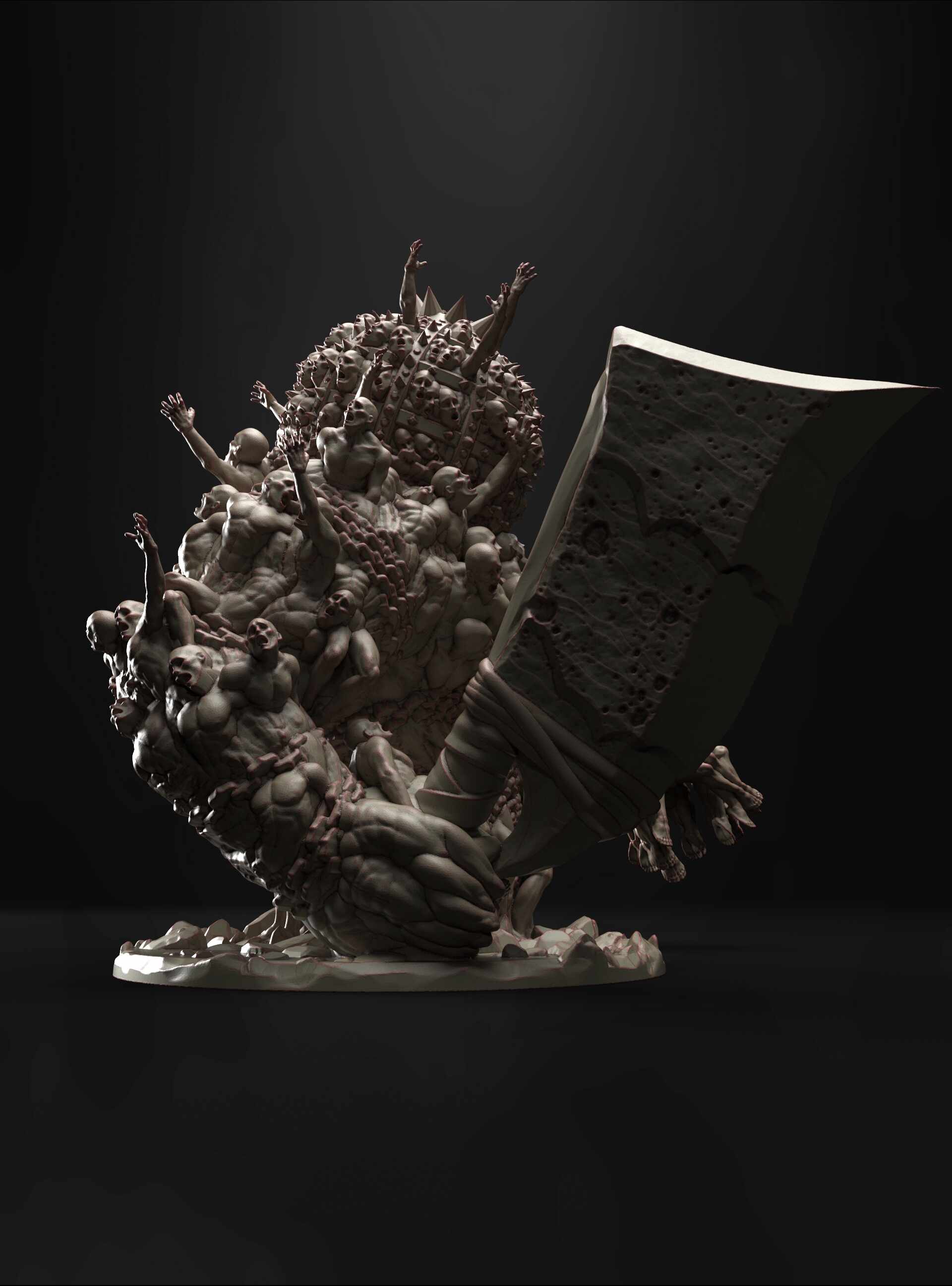 Rotten from Dark Souls 2 Inspired - ZBrushCentral