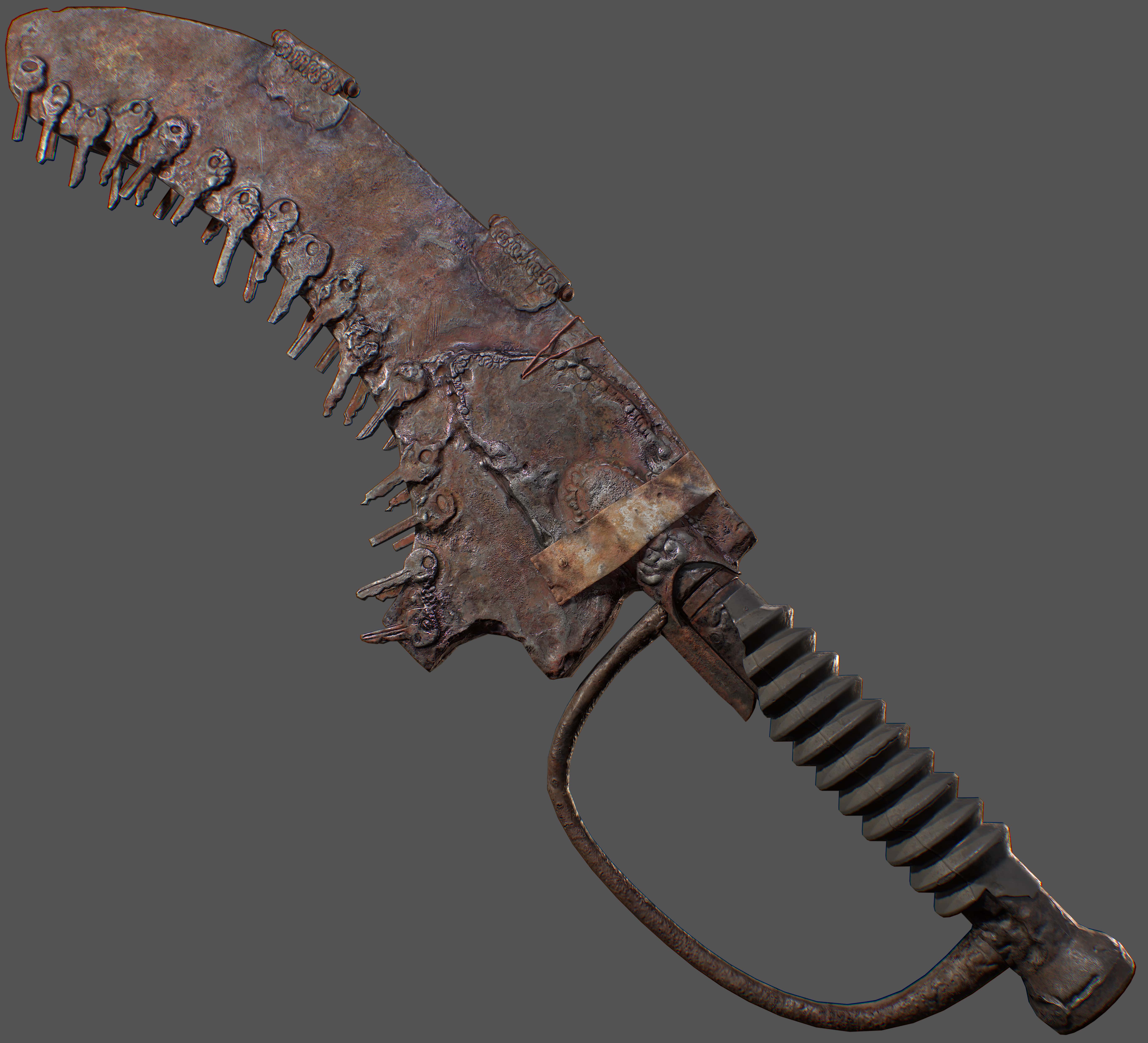 Post apocalyptic Weapon - ZBrushCentral