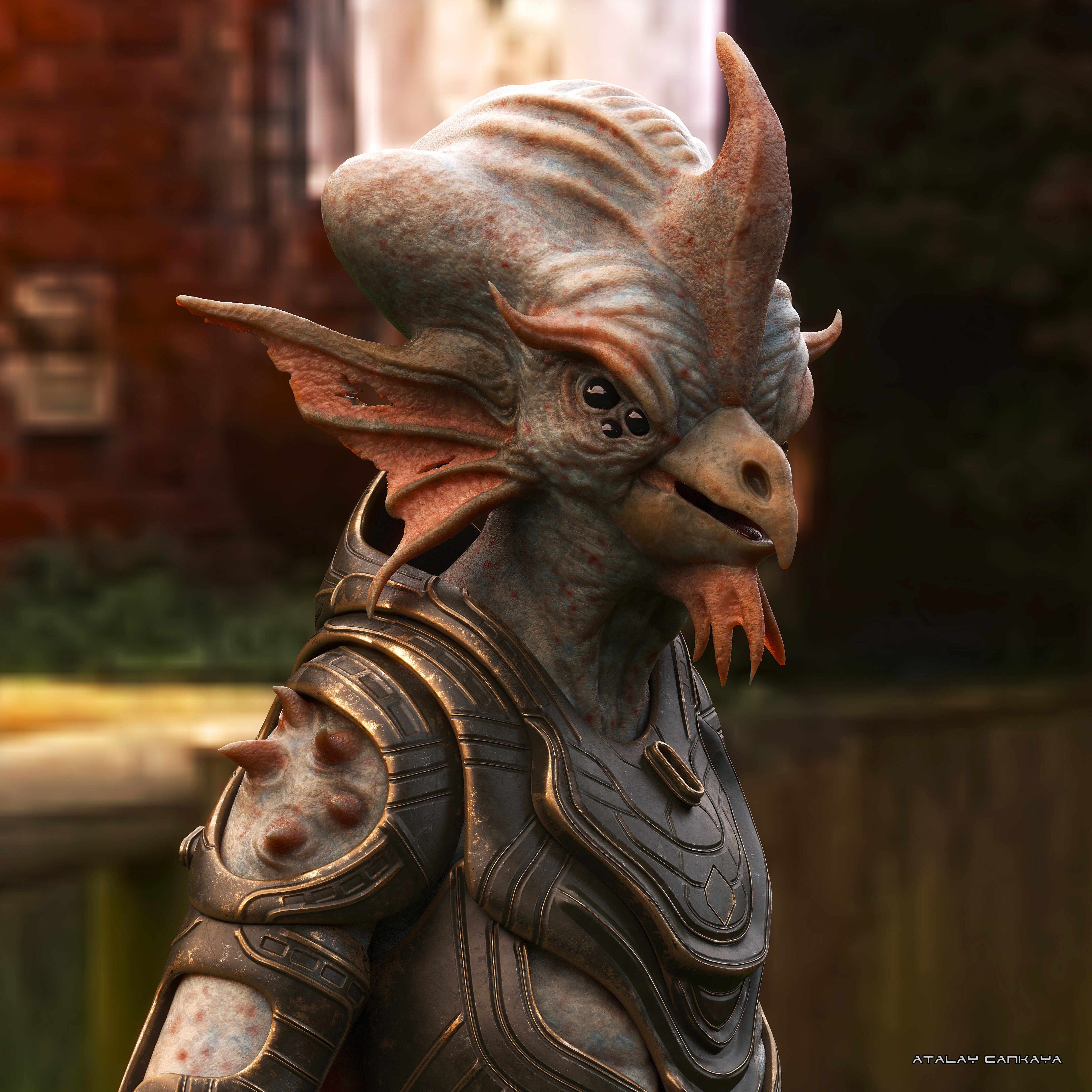 - SPACE CHICKEN - AMBIENT LIGHTS - ZBrushCentral