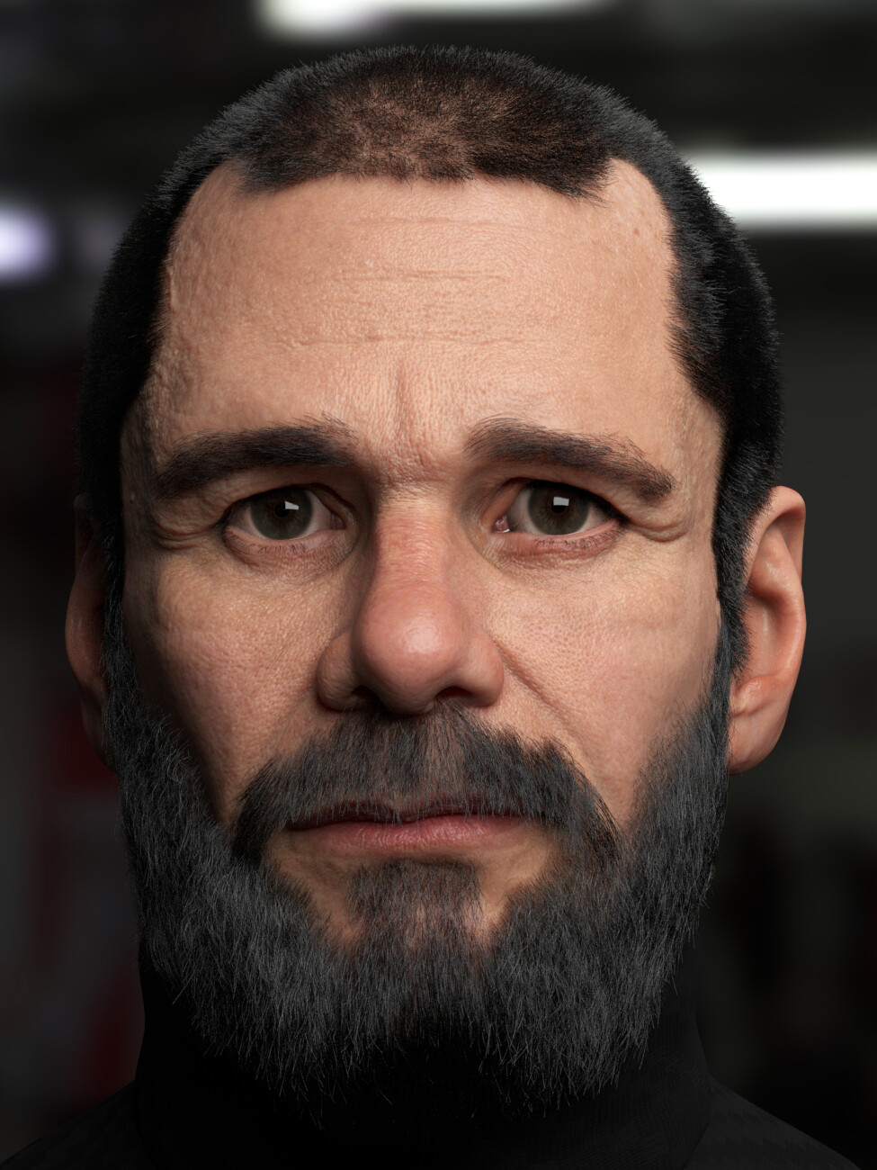 Male 3D Portrait - ZBrushCentral