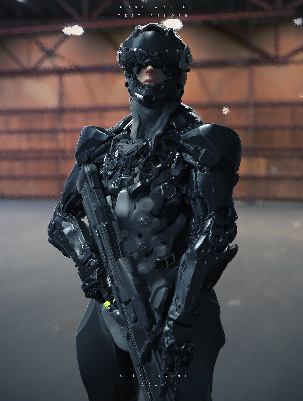 Exo chick - personal project - ZBrushCentral