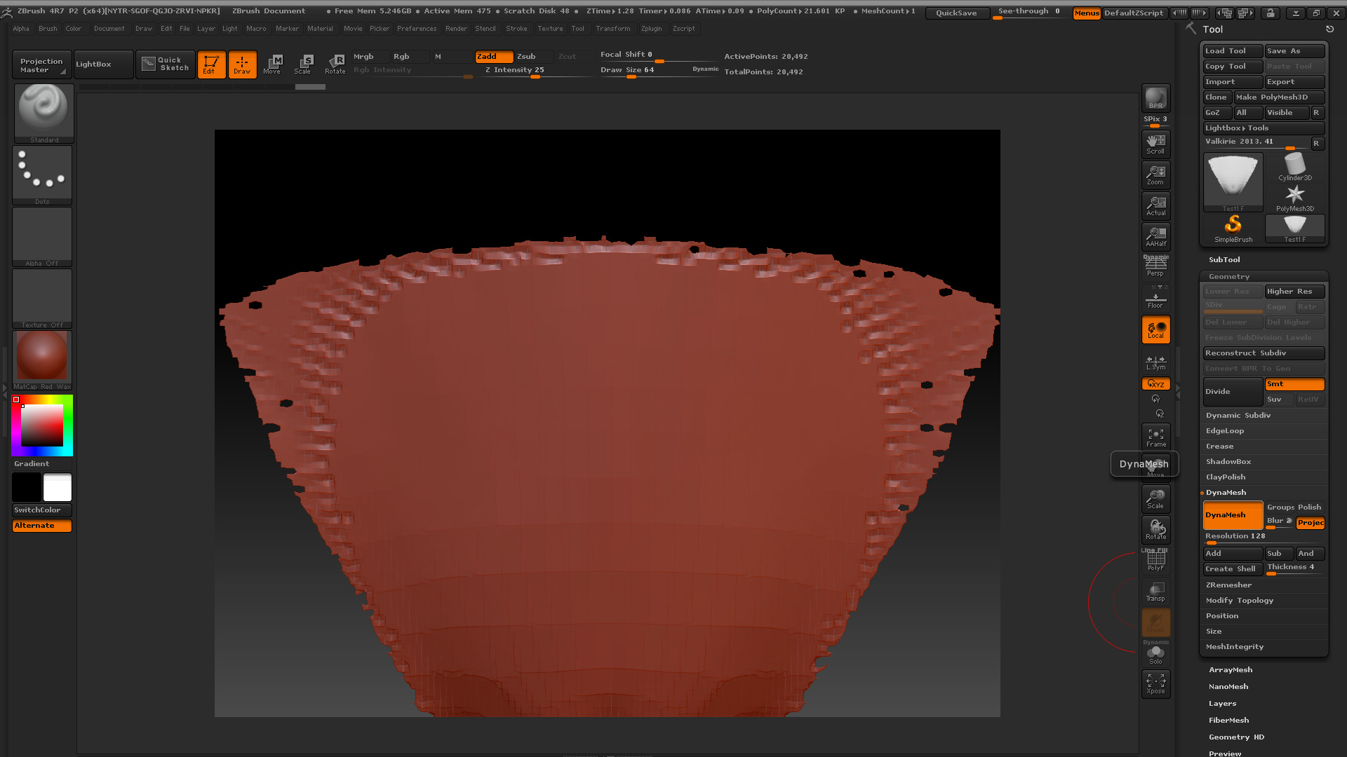 Dynamesh heavily distorts my obj? - ZBrushCentral Dynamesh heavily distorts my obj? - ZBrushCentral