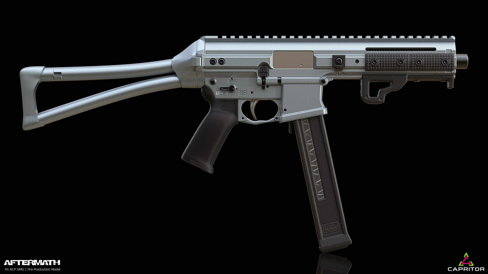 SMG 45 ACP Design - ZBrushCentral