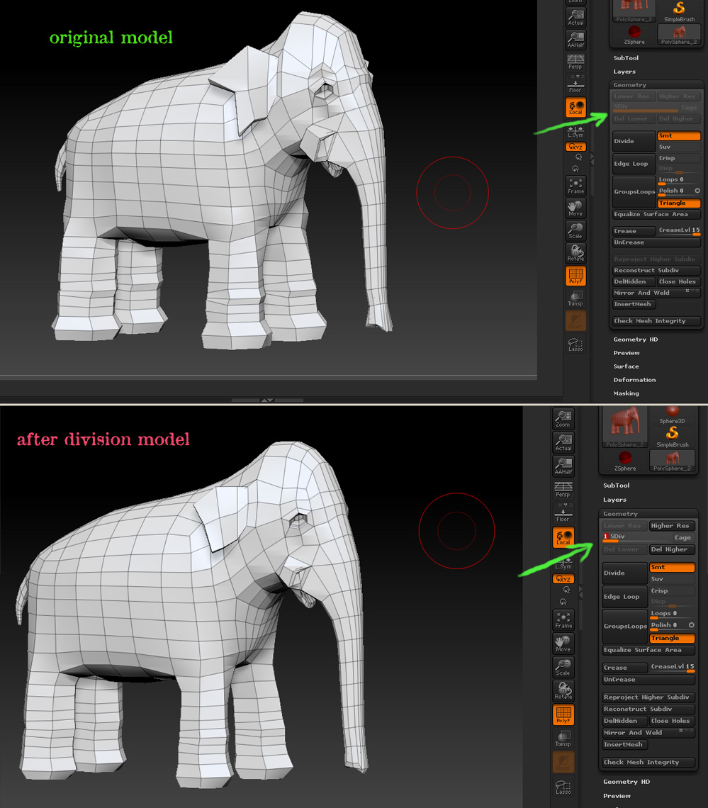 divide problem - ZBrushCentral