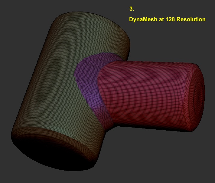Merging / Fillet 2 Subtools - ZBrushCentral
